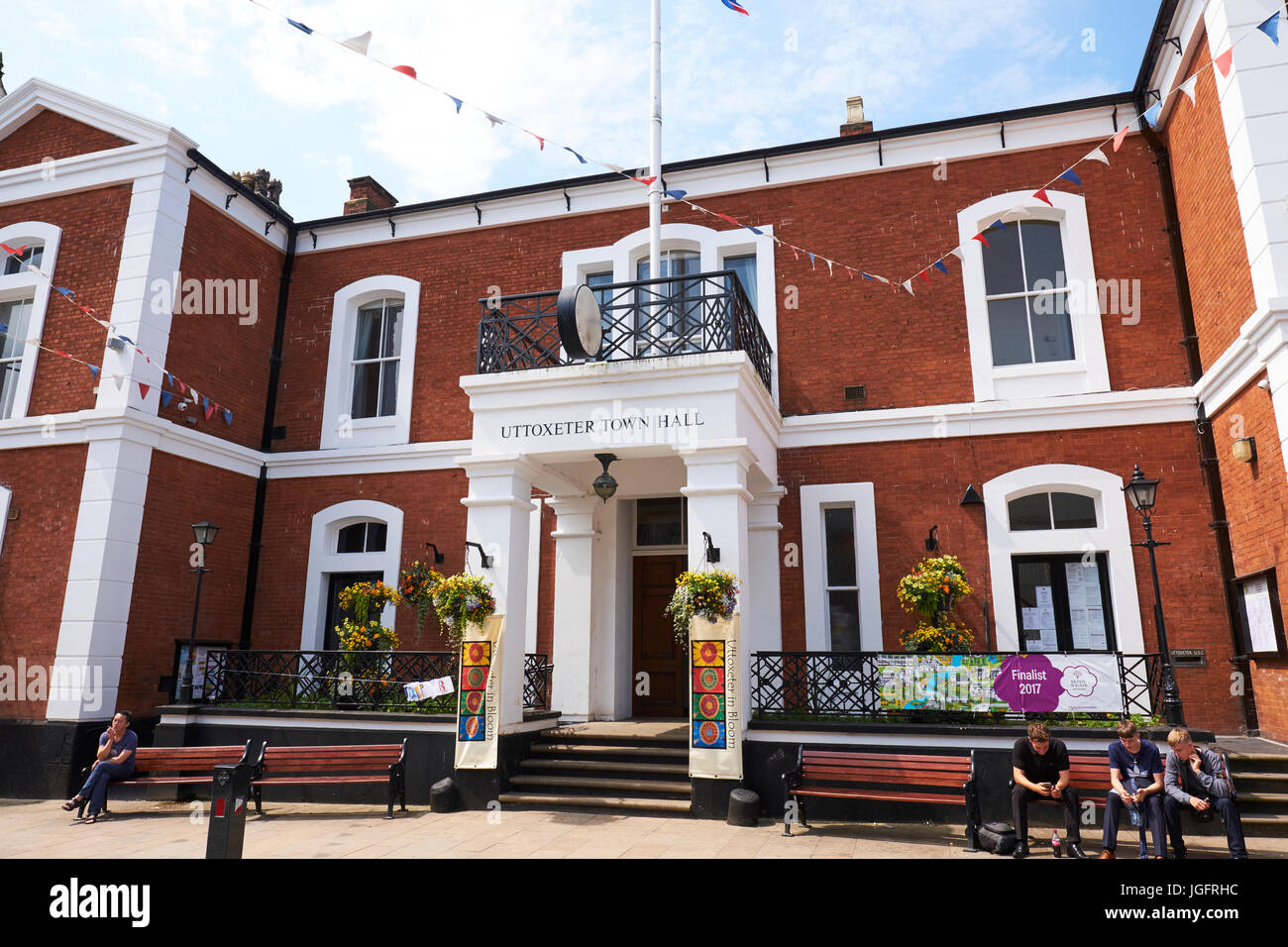 Uttoxeter town hall hi-res stock photography and images - Alamy