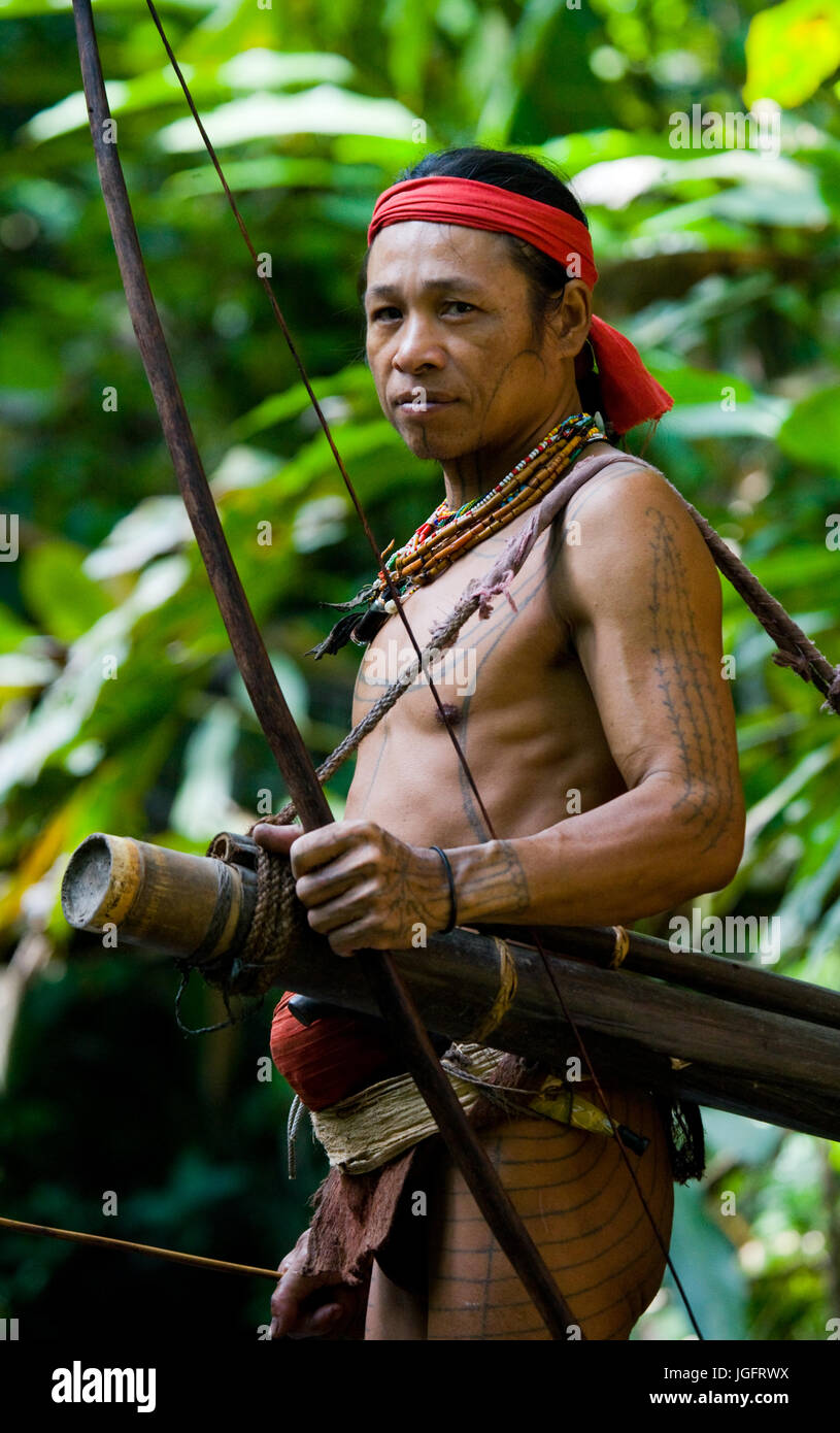 MENTAWAI PEOPLE, WEST SUMATRA, SIBERUT ISLAND, INDONESIA – 03 OKTOBER ...