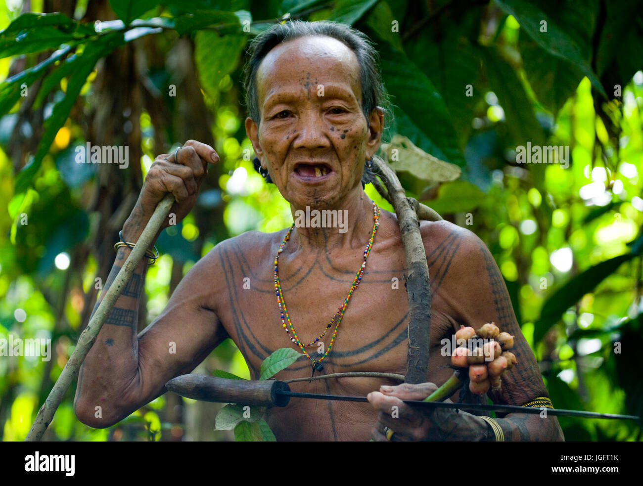 MENTAWAI PEOPLE, WEST SUMATRA, SIBERUT ISLAND, INDONESIA – 03 OKTOBER ...