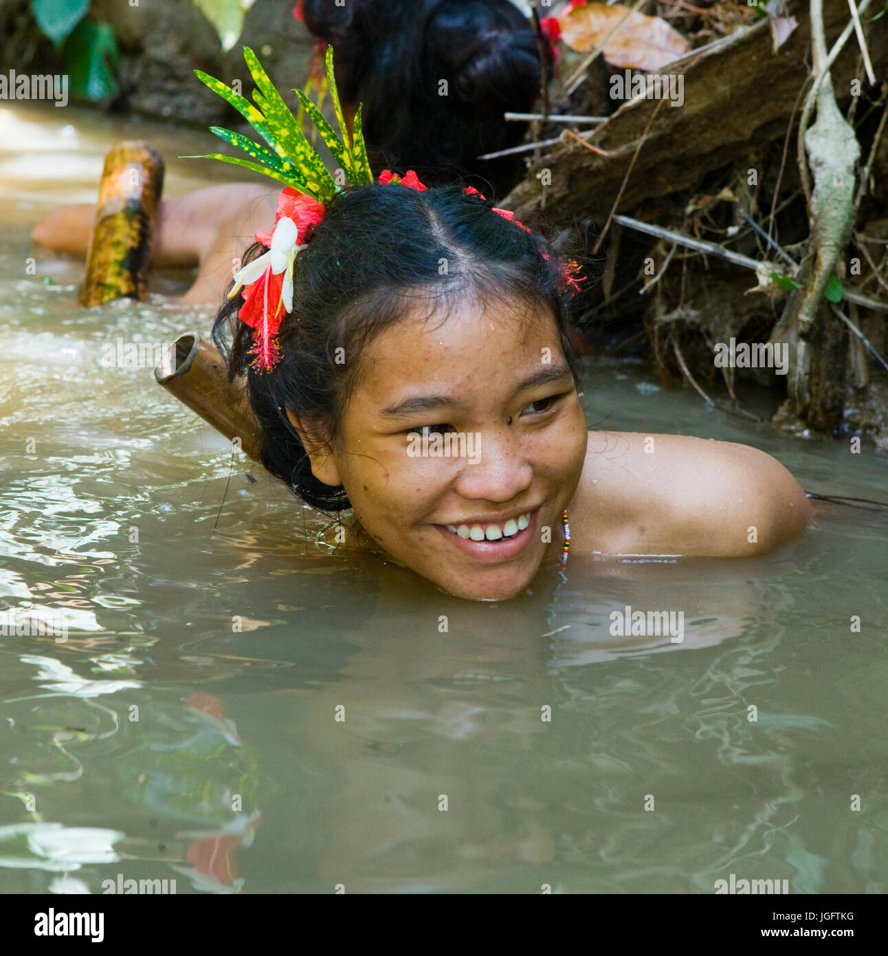 MENTAWAI PEOPLE, WEST SUMATRA, SIBERUT ISLAND, INDONESIA – 16 NOVEMBER ...
