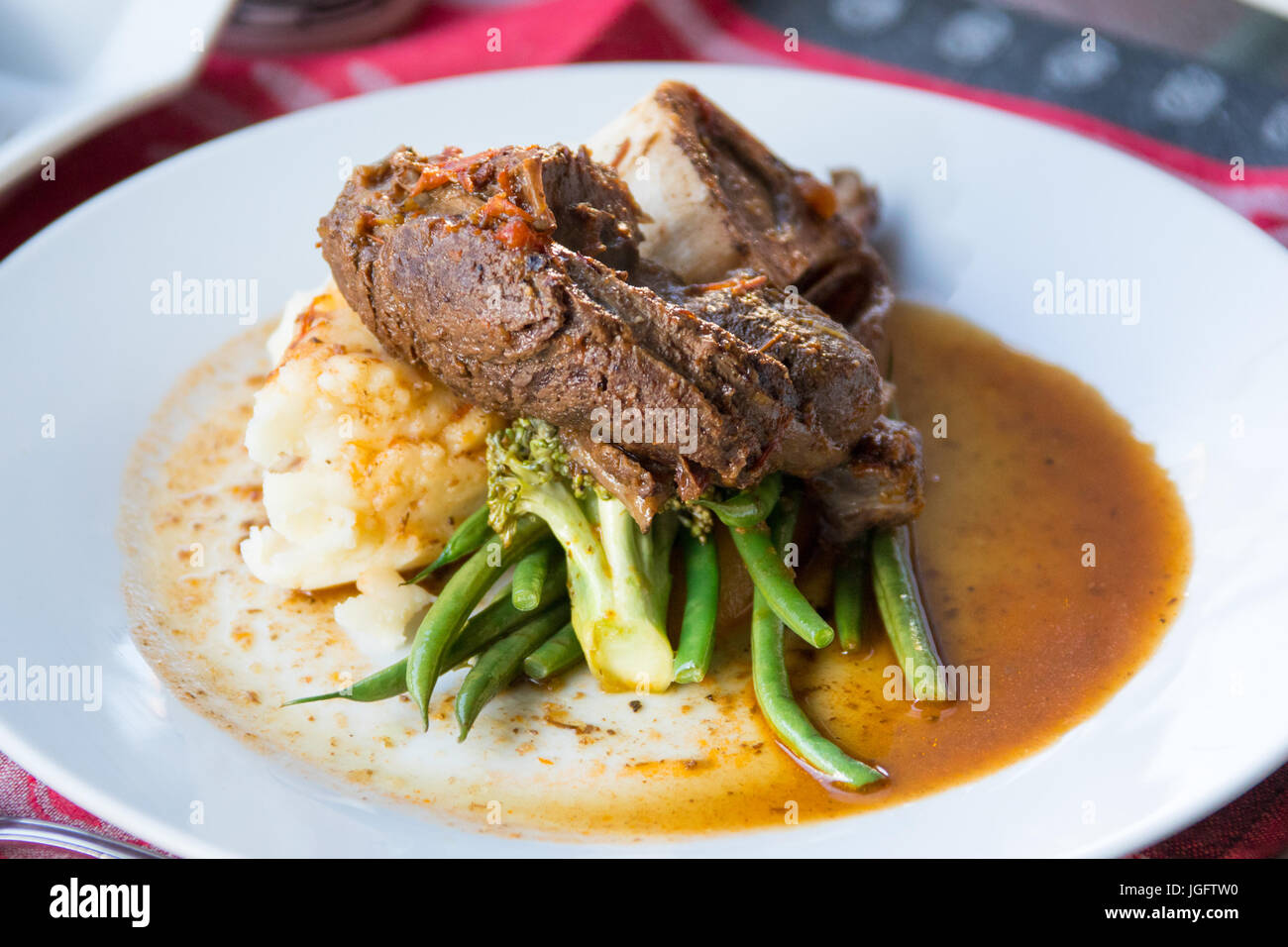 Elk Shank at Salmon N' Bannock Native Food Bistro, Fairfield Slopes ...