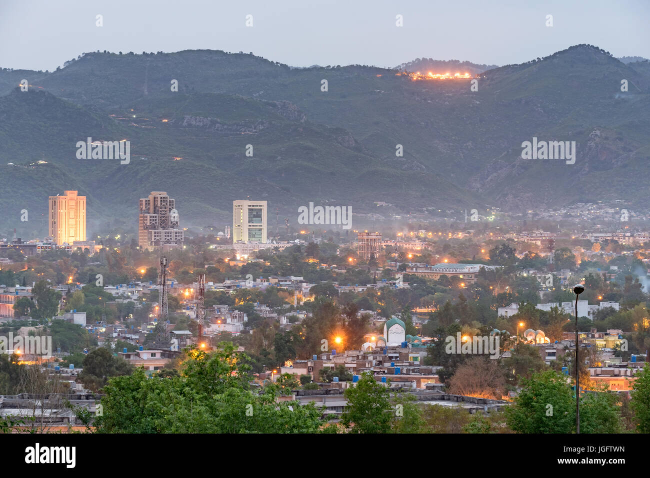 Islamabad hill view hi-res stock photography and images - Alamy
