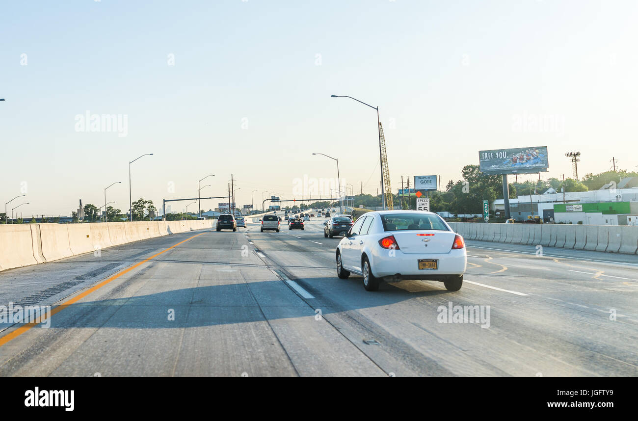 Interstate highway 11 road hi-res stock photography and images - Alamy