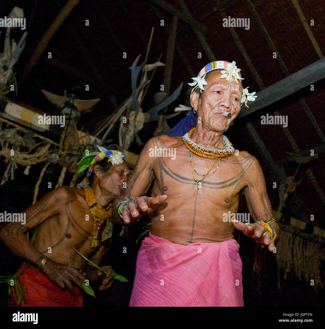MENTAWAI PEOPLE, WEST SUMATRA, SIBERUT ISLAND, INDONESIA – 16 NOVEMBER ...