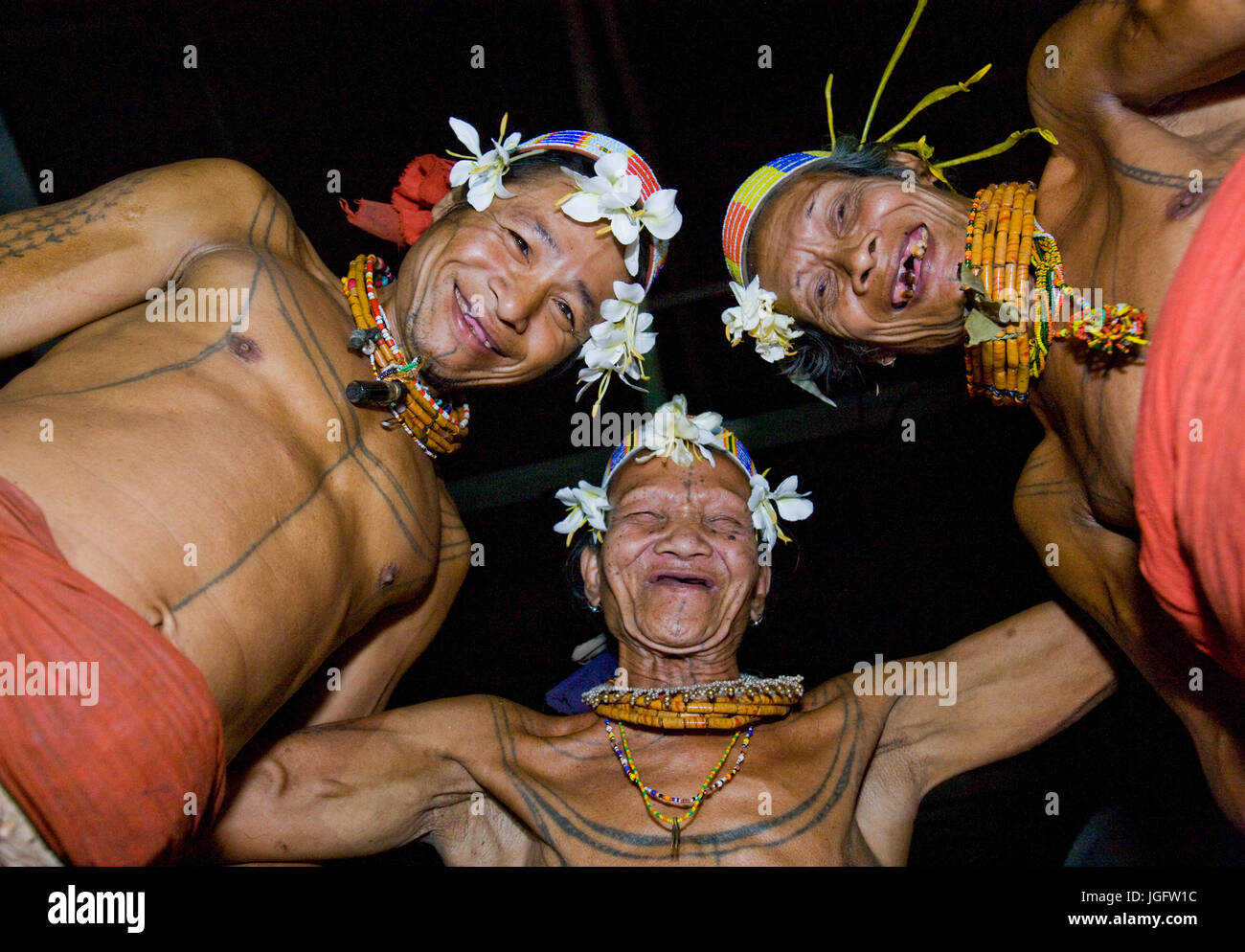 MENTAWAI PEOPLE, WEST SUMATRA, SIBERUT ISLAND, INDONESIA – 16 NOVEMBER ...