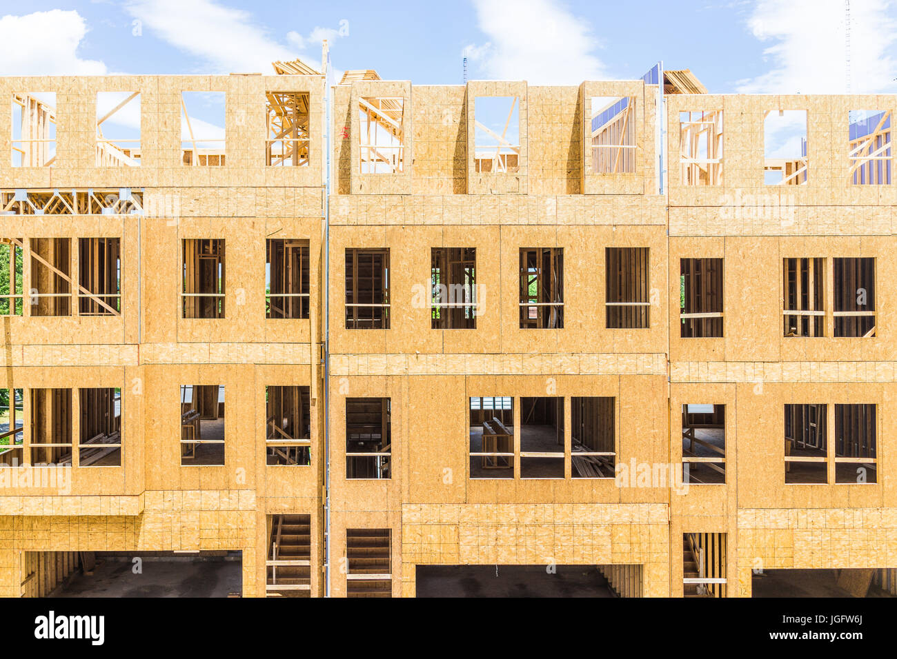 Home Construction And Framing Workers High Resolution Stock Photography ...