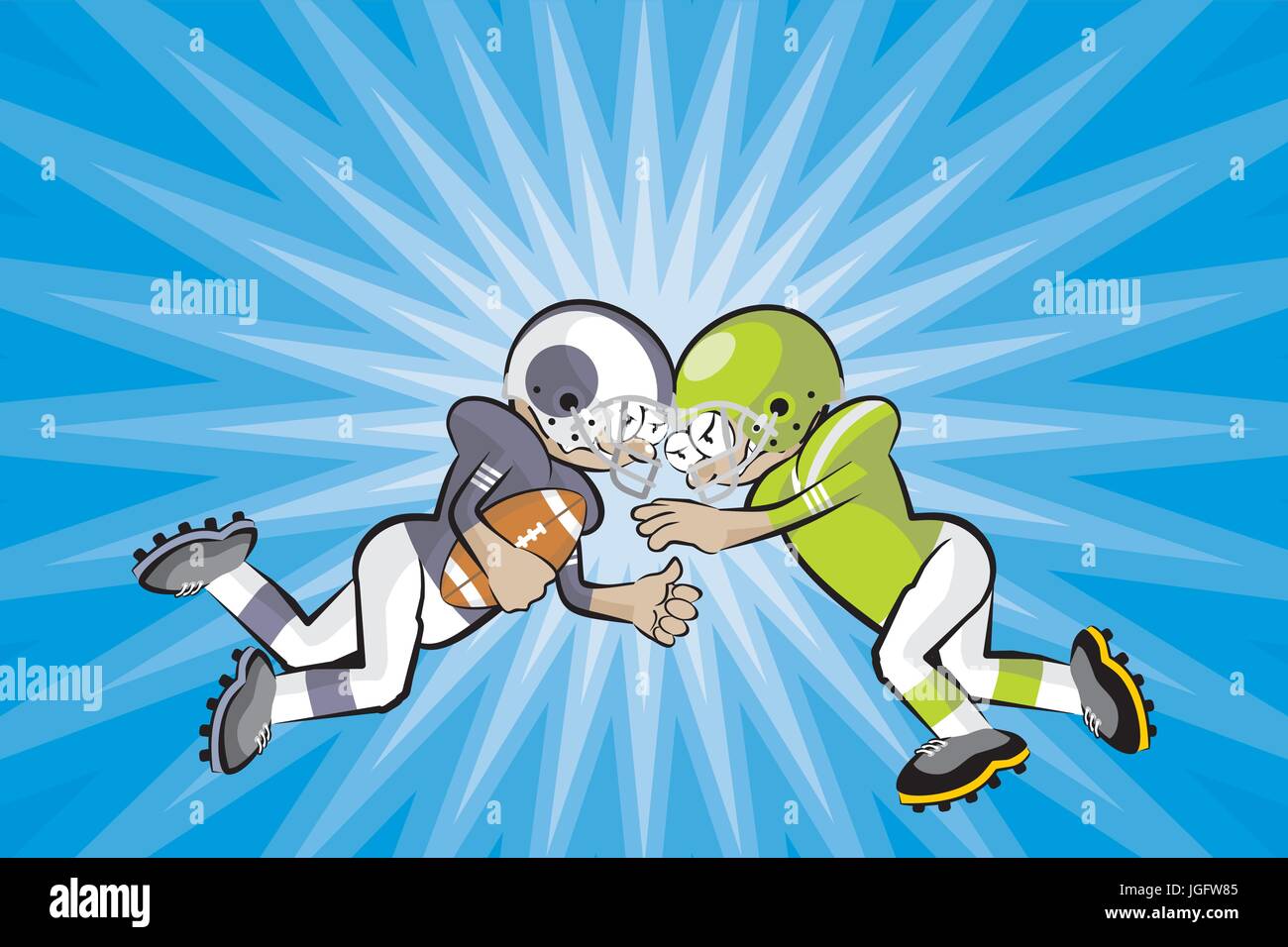 Nfl style Stock Vector Images - Alamy