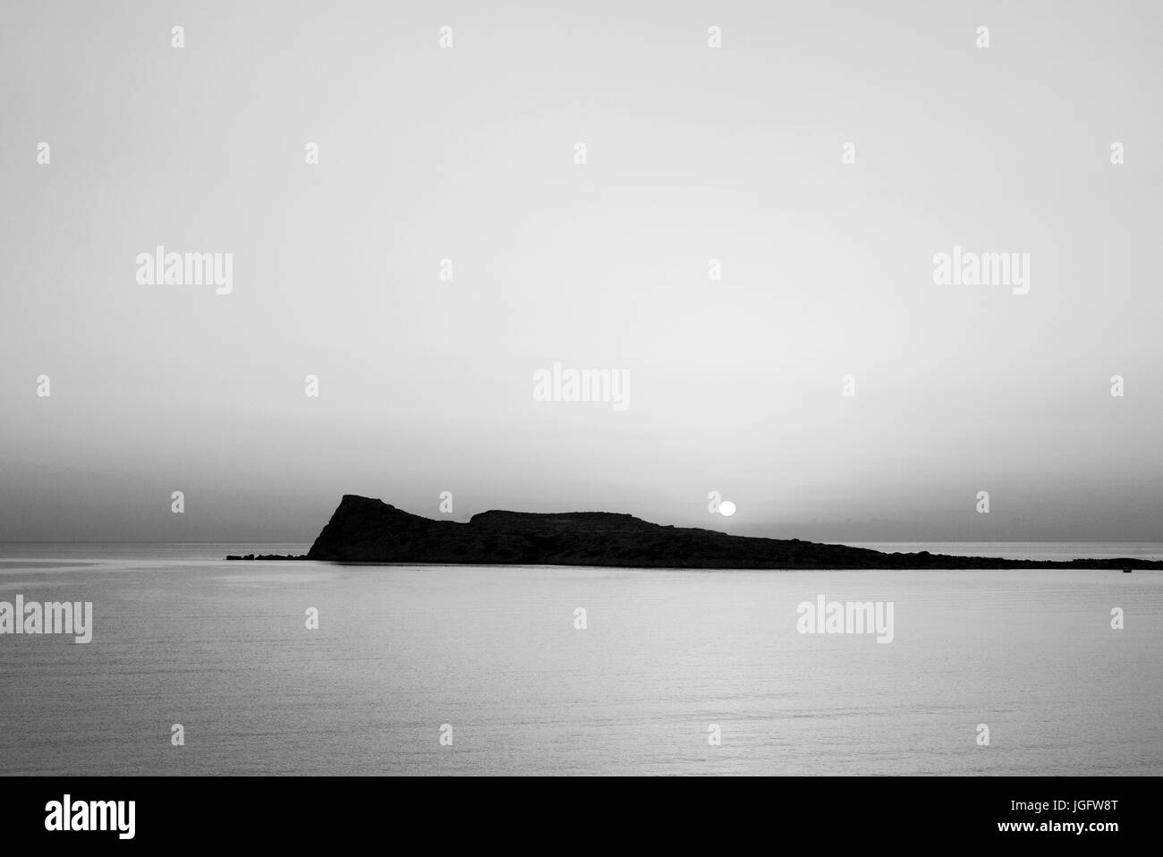 Mountain mist sunrise on Black and White Stock Photos & Images - Alamy