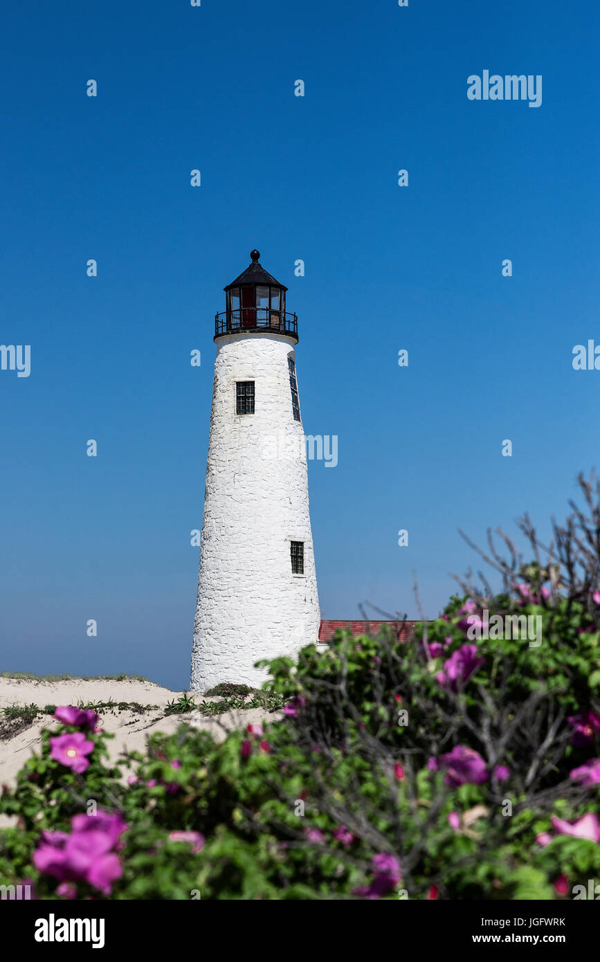 Great Point lighthouse, Nantucket, Massachusetts, USA Stock Photo - Alamy