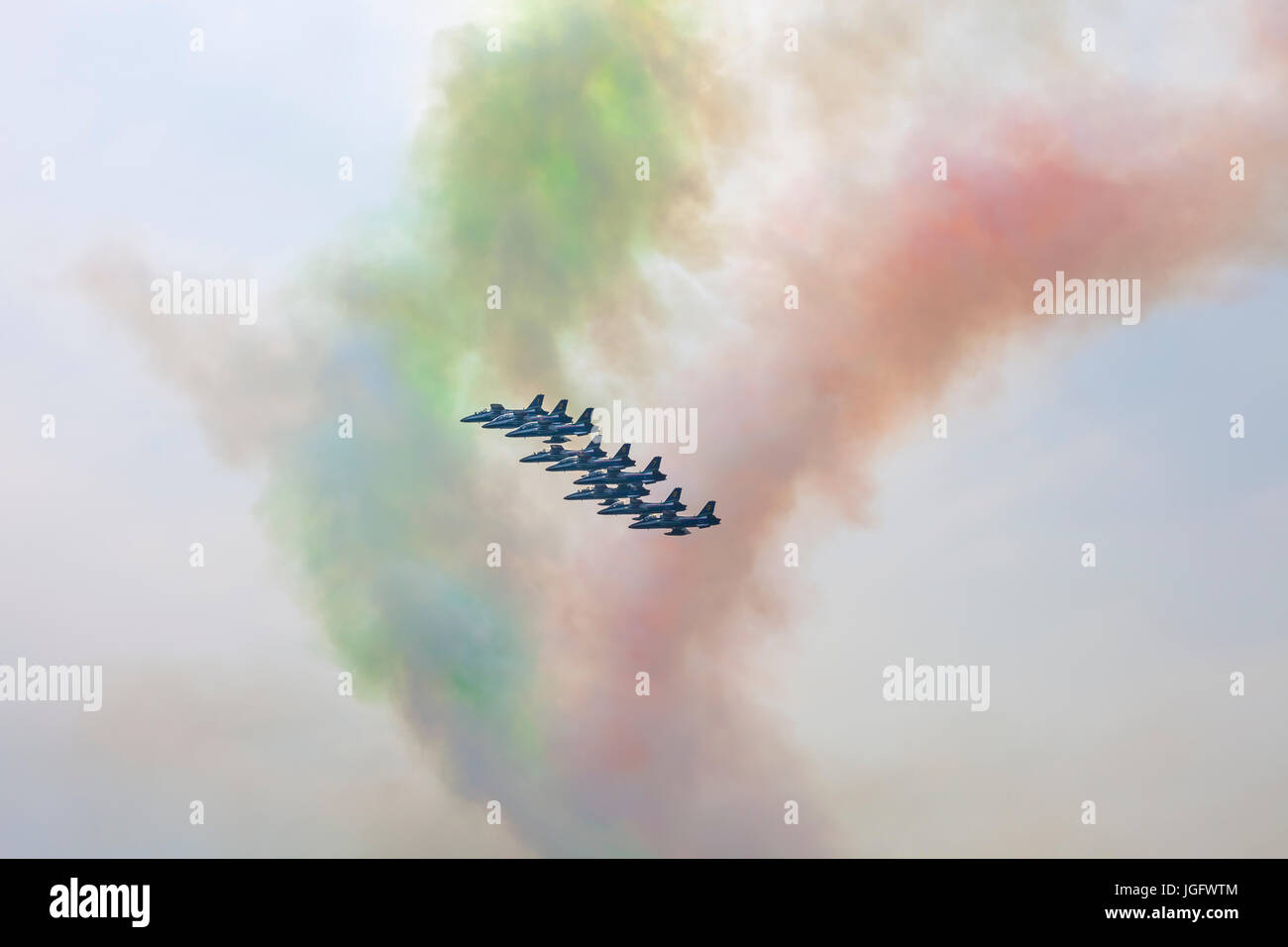 FIghter plane in the sky Stock Photo - Alamy