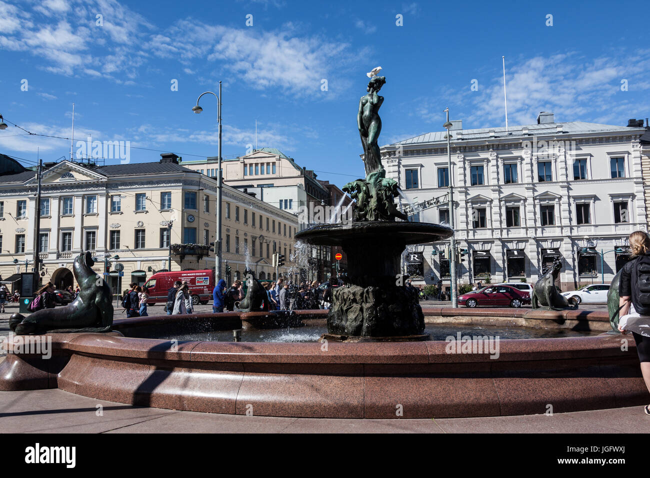 Fountain water play hi-res stock photography and images - Alamy