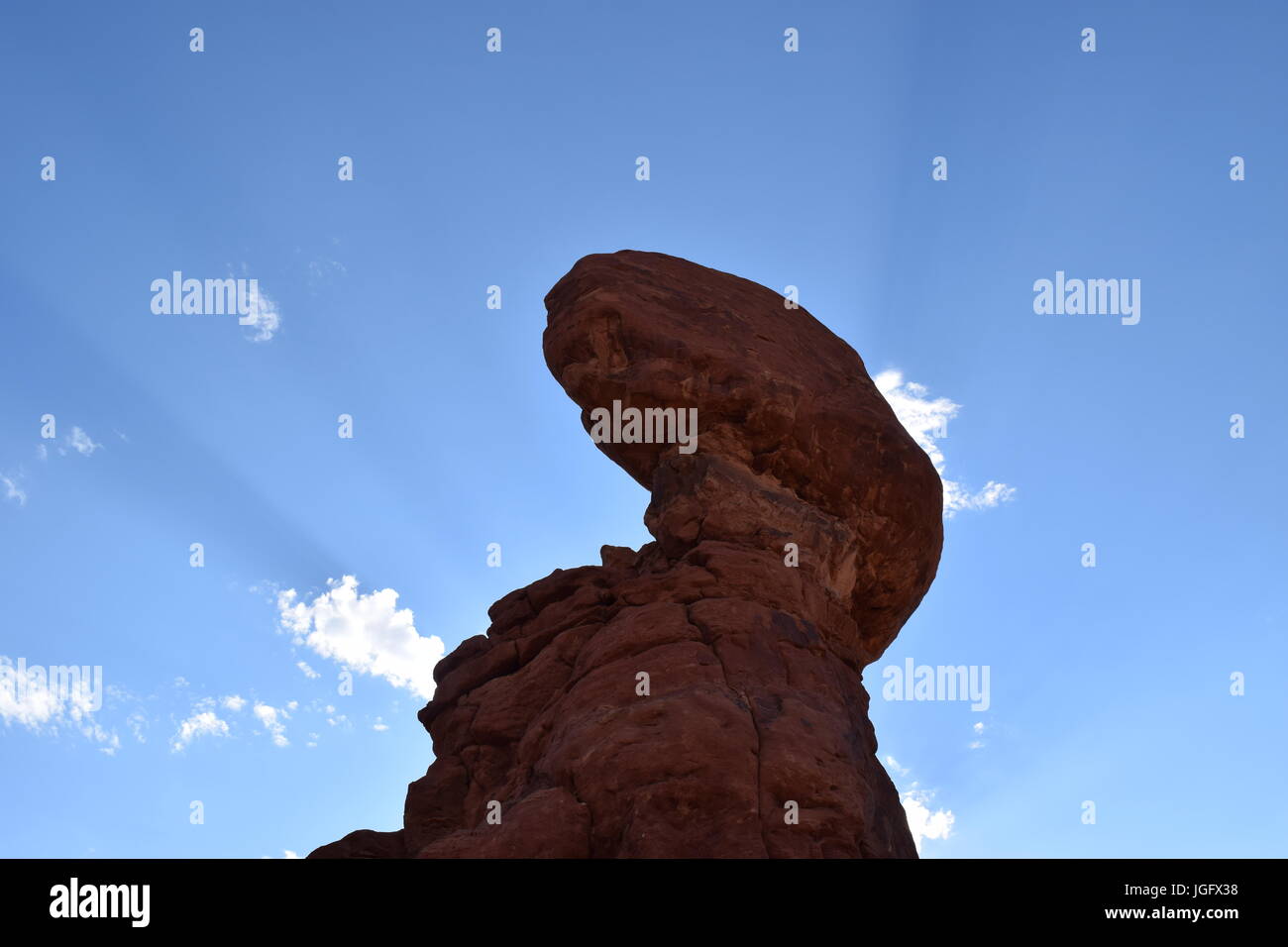 Red Rocks in Moab Utah Stock Photo - Alamy