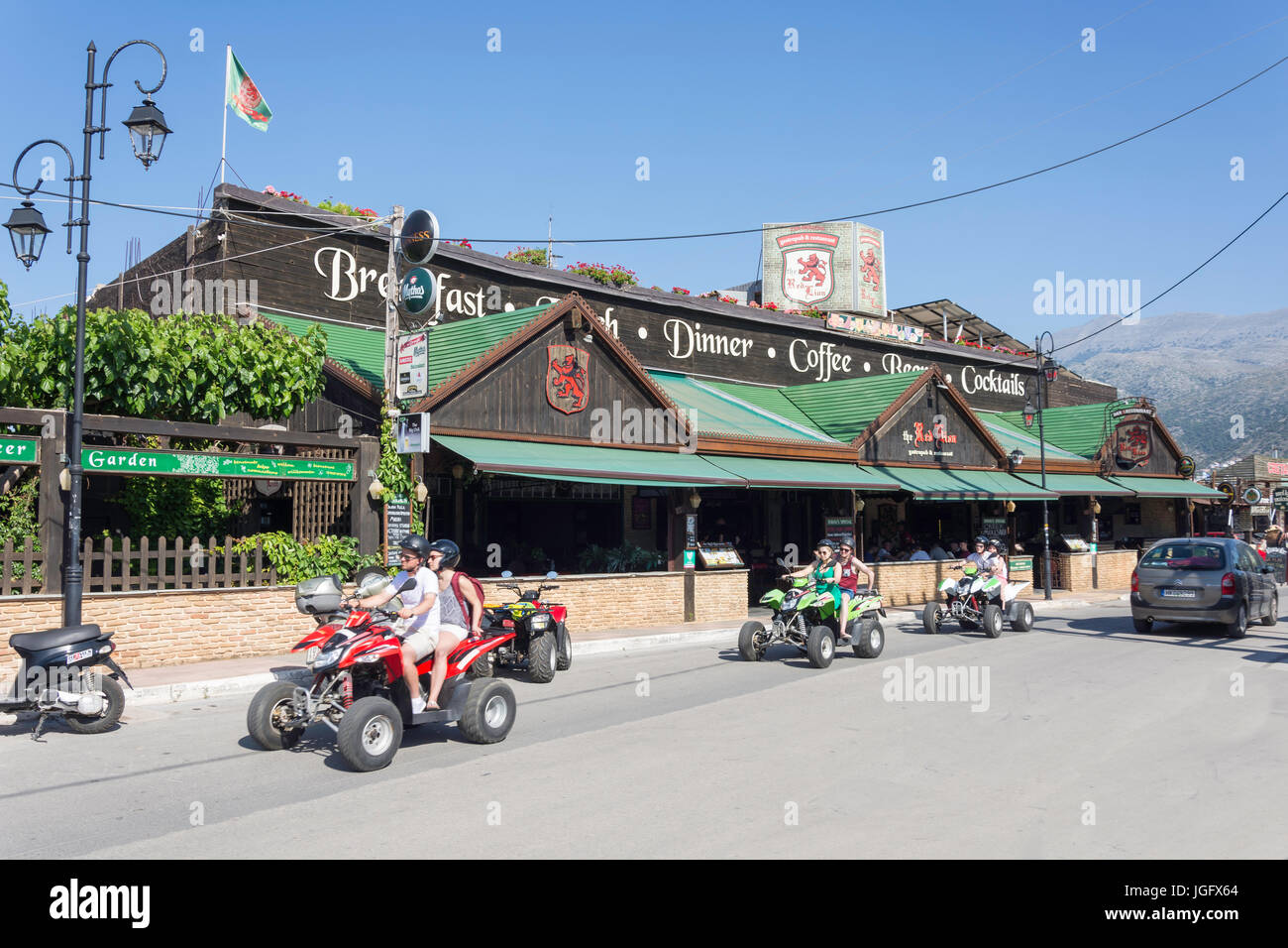 Red Lion Pub, Dimokratias Street, Malia, Heraklion Region, Crete (Kriti ...