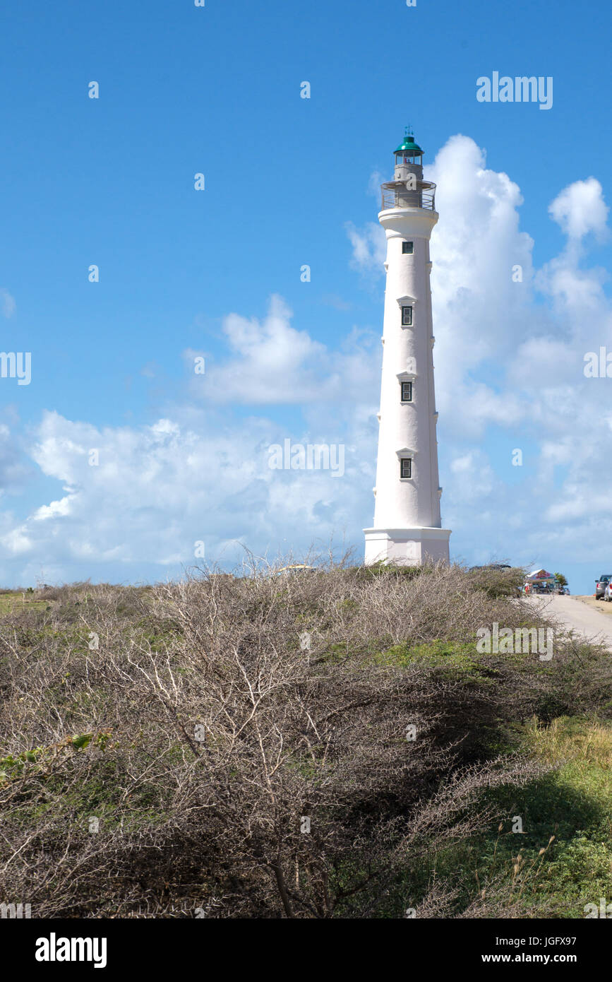 Lighthouse in the Caribbean Stock Photo - Alamy