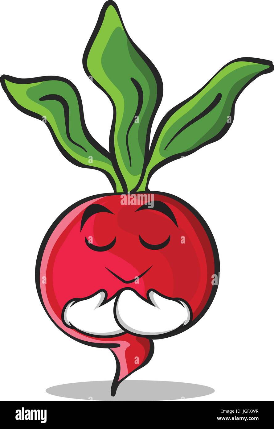 Radish Character High Resolution Stock Photography and Images - Alamy