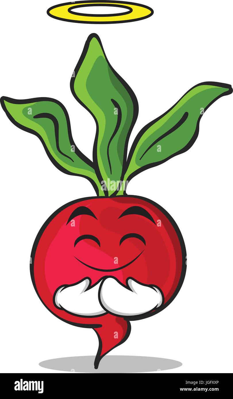Innocent radish character cartoon collection Stock Vector Image & Art ...