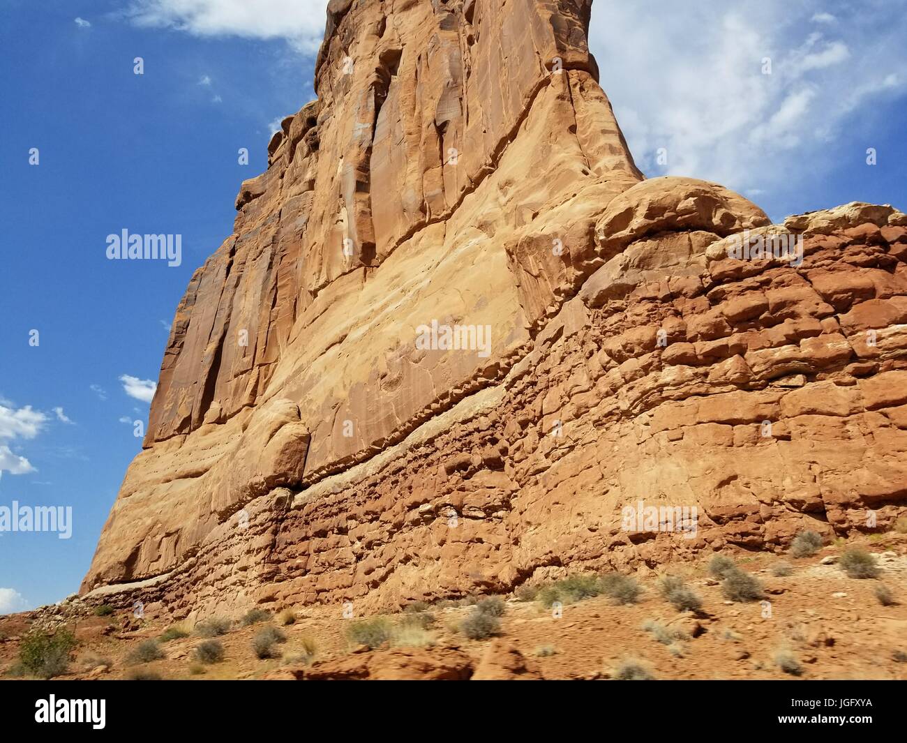 Moab Red Rocks Stock Photo - Alamy