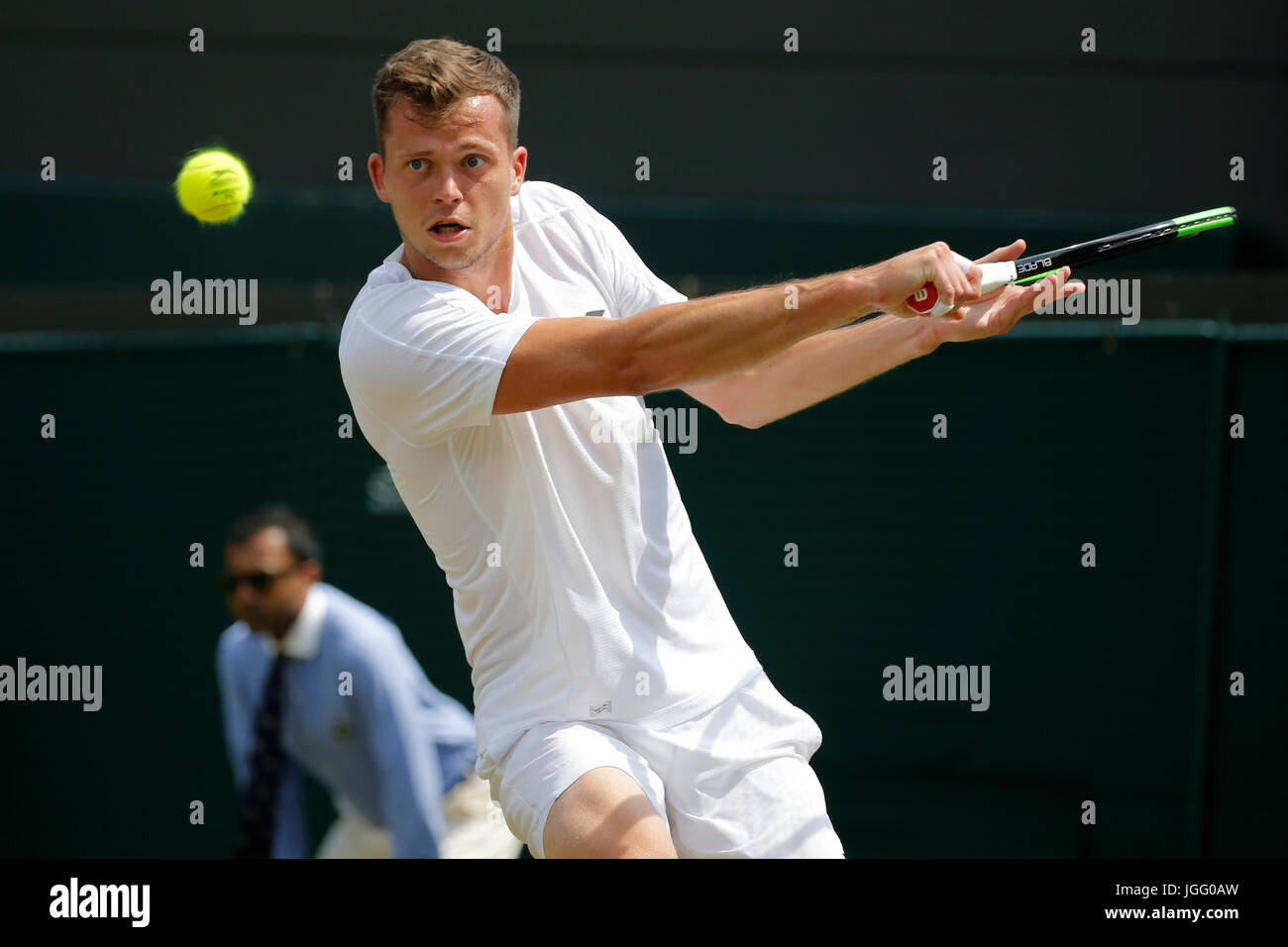 ADAM PAVLASEK, CZECH REPUBLIC, THE WIMBLEDON CHAMPIONSHIPS 2017, 2017 ...