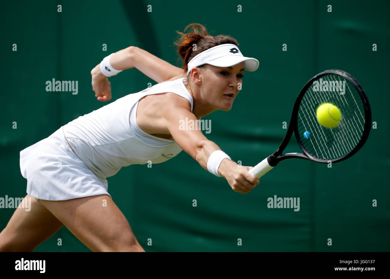 Agnieszka radwanska backhand hi-res stock photography and images - Alamy