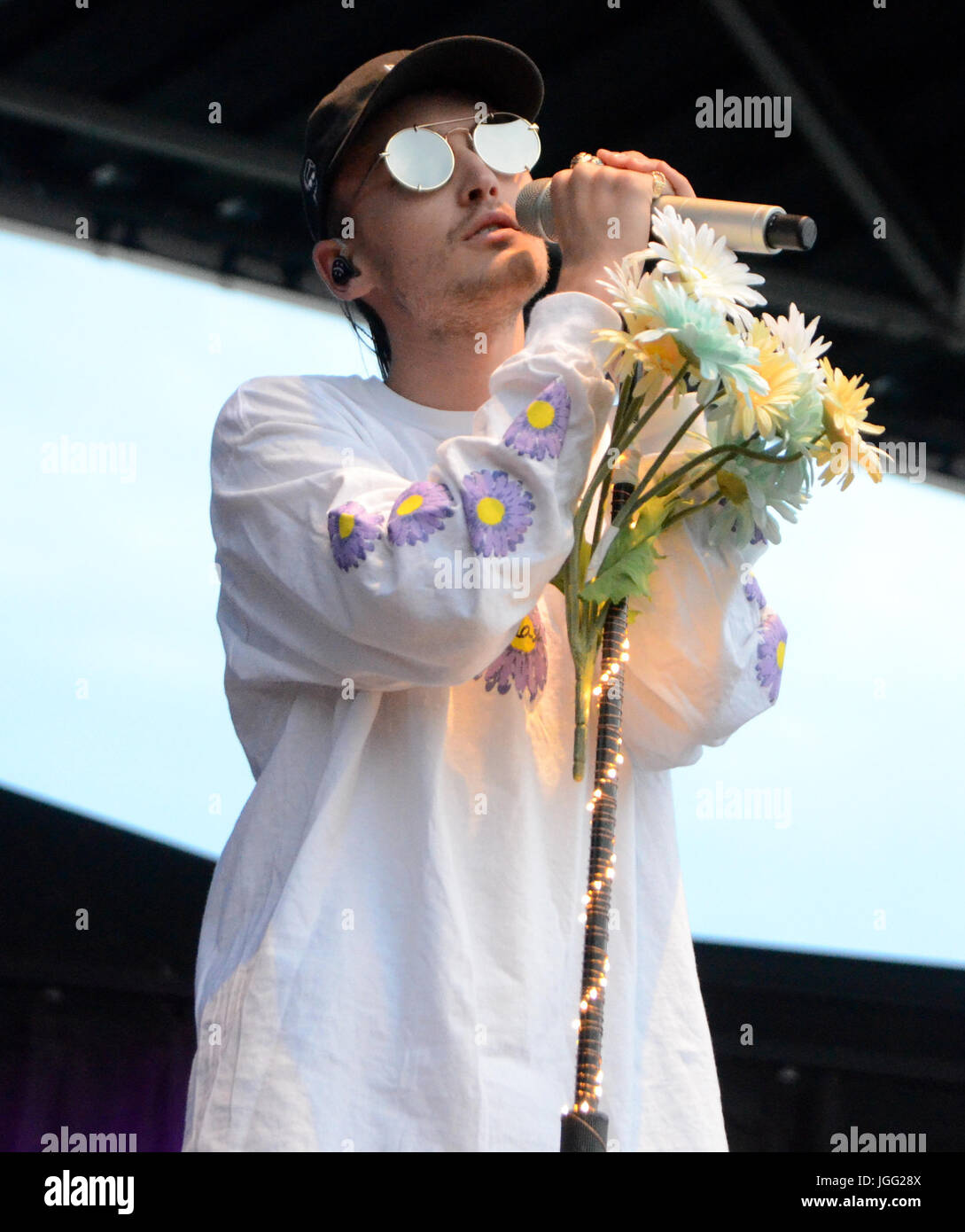 Milwaukee, Wisconsin, USA. 5th July, 2017. Electronic artist and singer ...