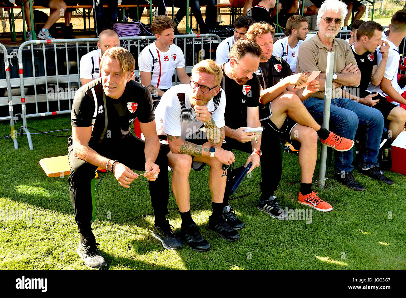 Saillon, 05.07.2017, Festival de Football des Alpes, Olympique de ...