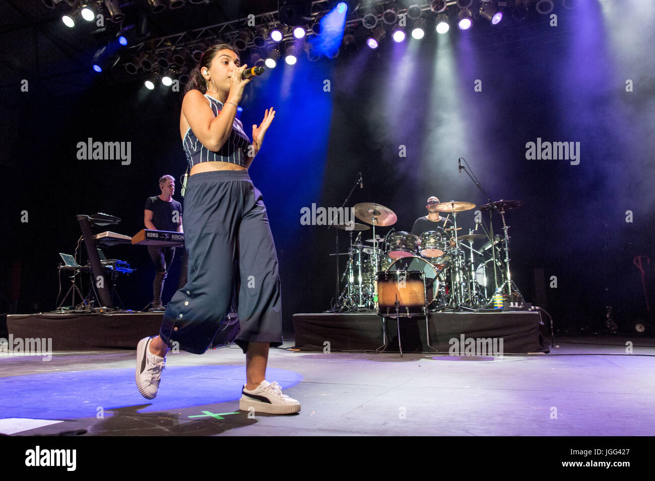 Milwaukee, Wisconsin, USA. 4th July, 2017. Singer ALESSIA CARA (ALESSIA ...