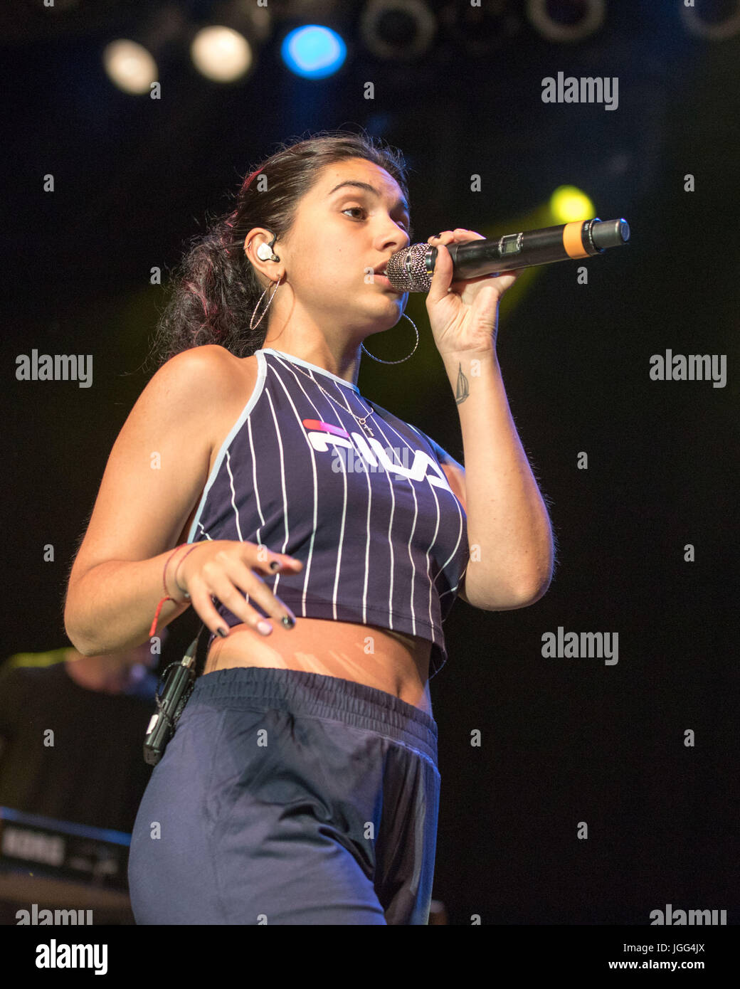 Milwaukee, Wisconsin, USA. 4th July, 2017. Singer ALESSIA CARA (ALESSIA ...