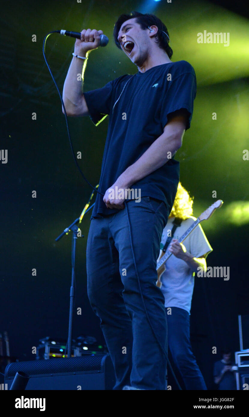 Milwaukee, Wisconsin, USA. 6th July, 2017. Lead singer Joe Taylor of ...
