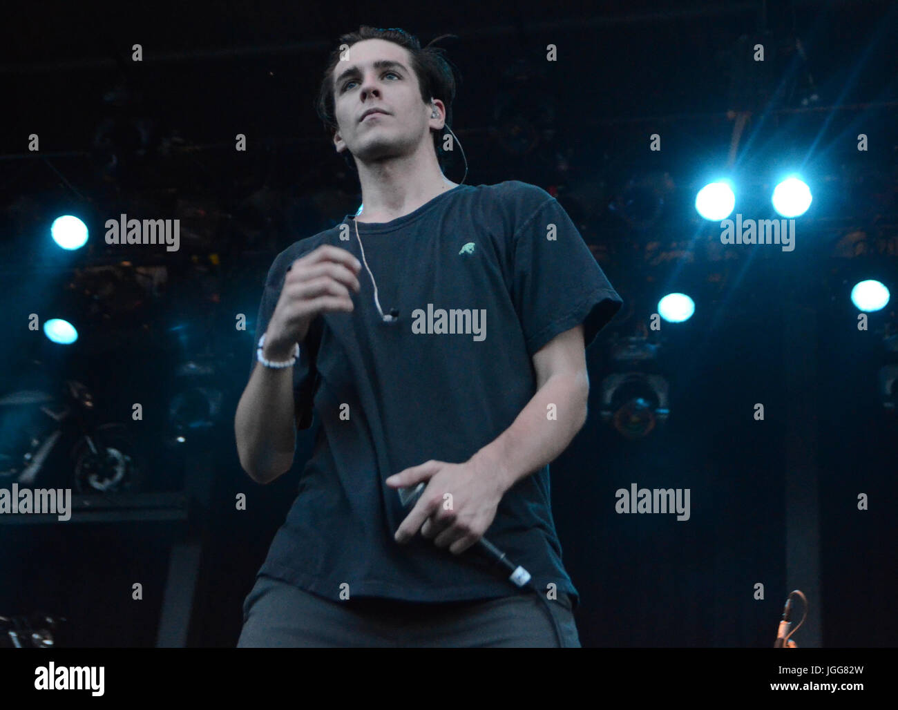 Milwaukee, Wisconsin, USA. 6th July, 2017. Lead singer Joe Taylor of ...