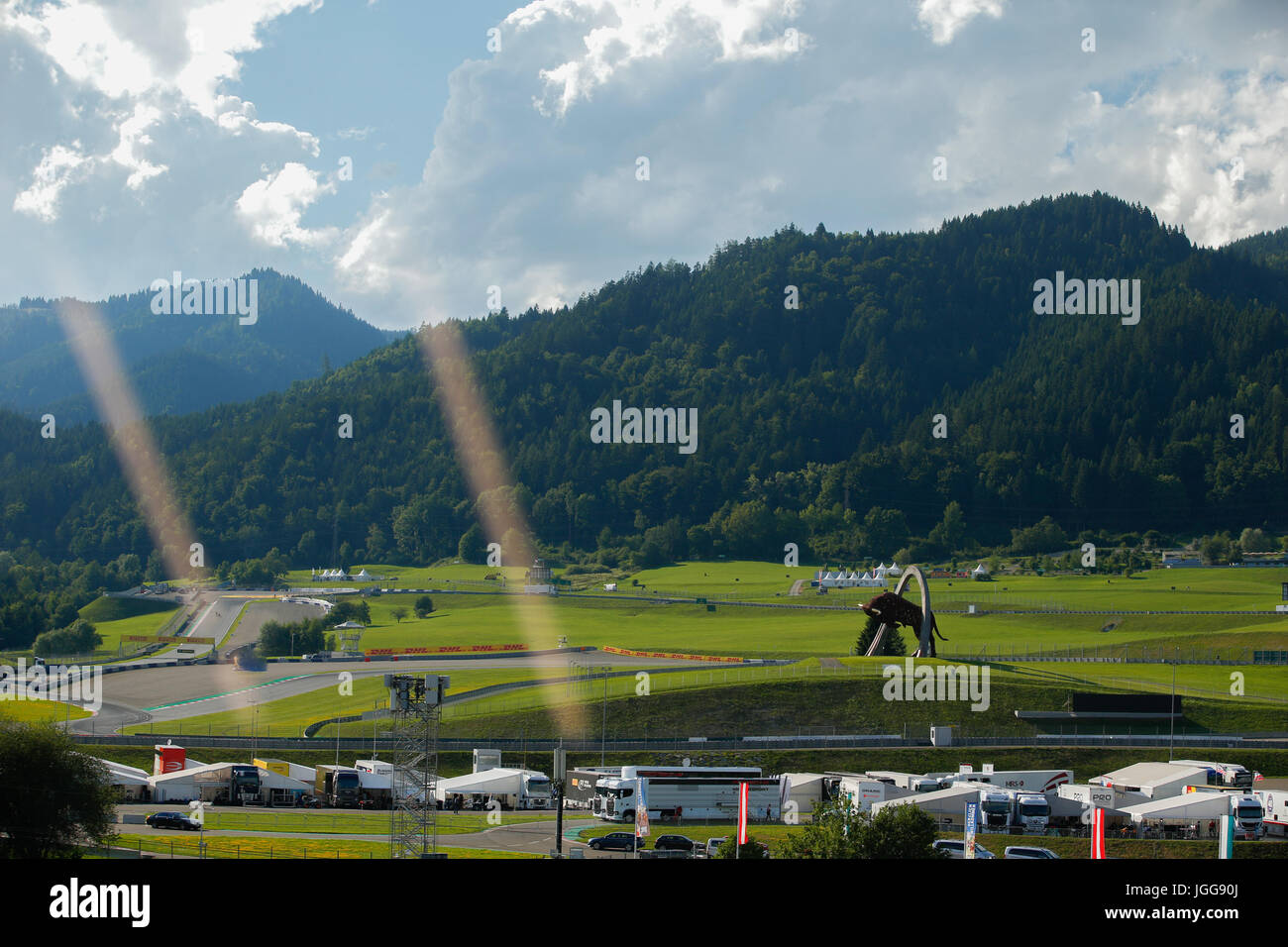Red bull ring austria view hi-res stock photography and images - Alamy