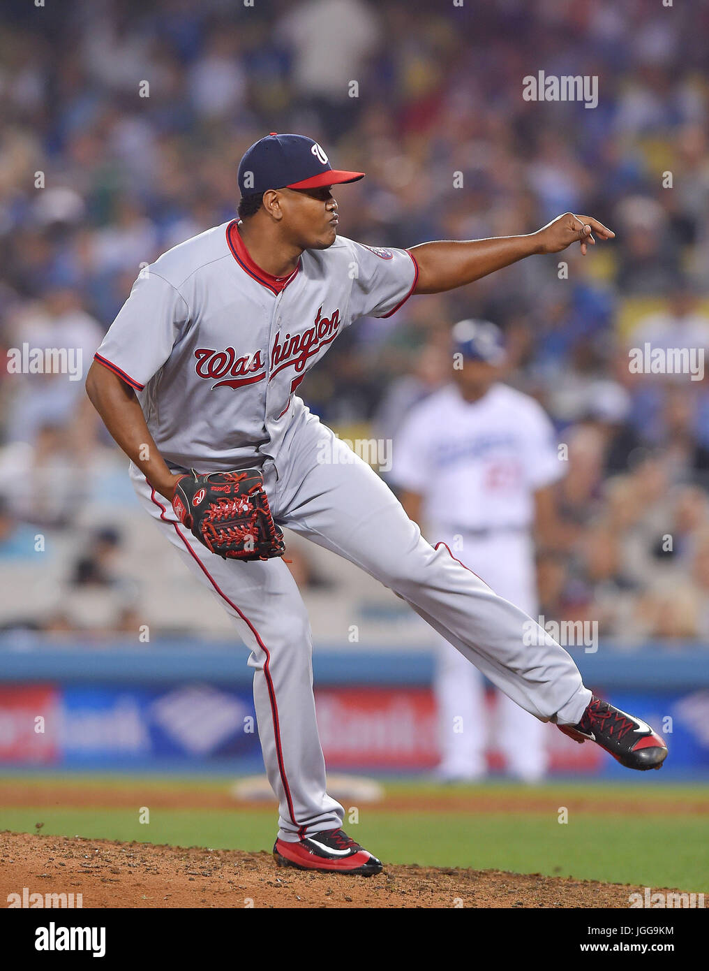 Los Angeles, California, USA. 5th June, 2017. Enny Romero (Nationals ...