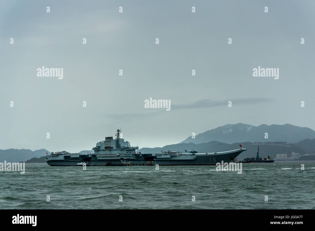 Liaoning aircraft carrier hi-res stock photography and images - Alamy