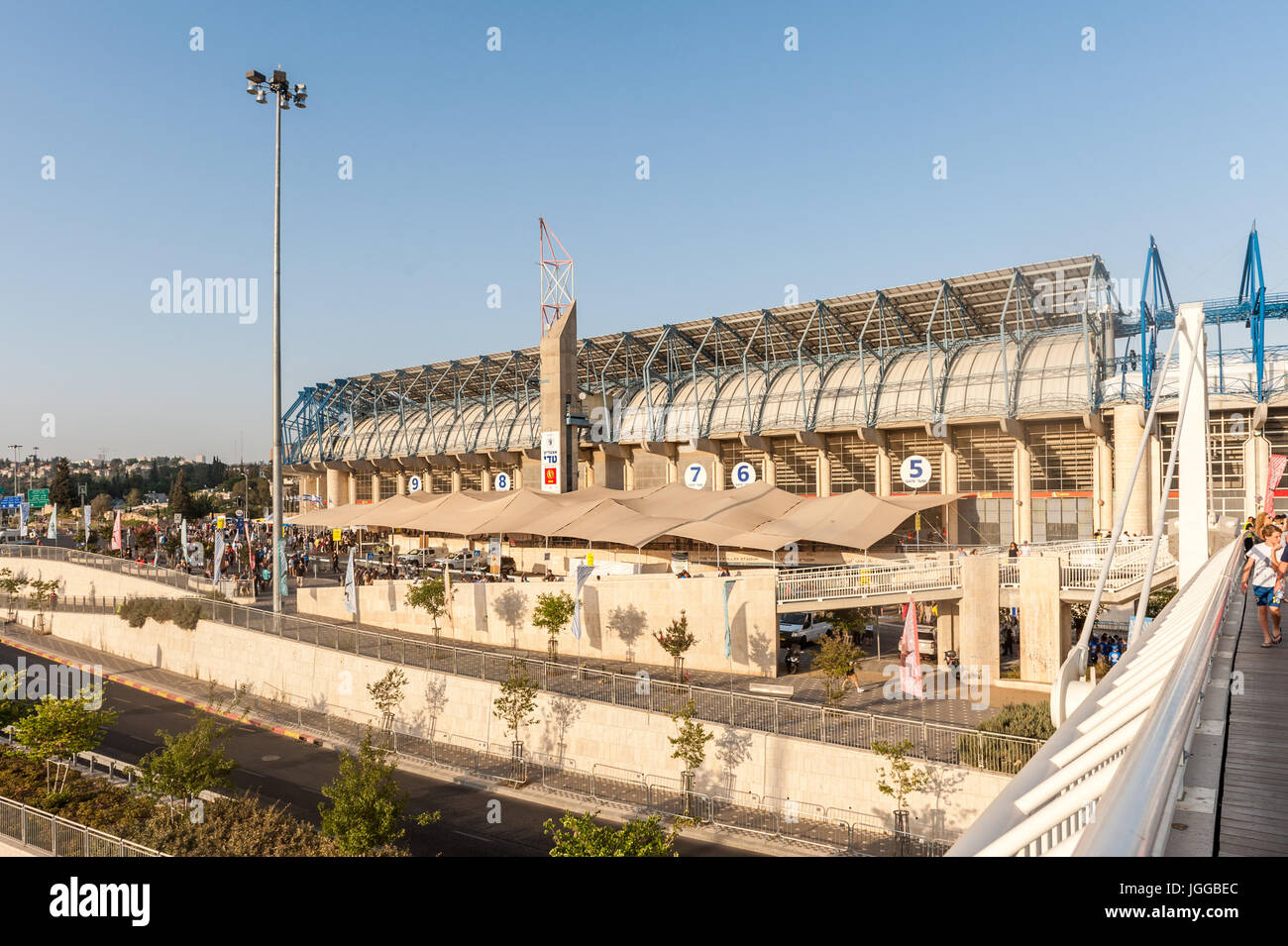 Teddy stadium and israel hi-res stock photography and images - Alamy