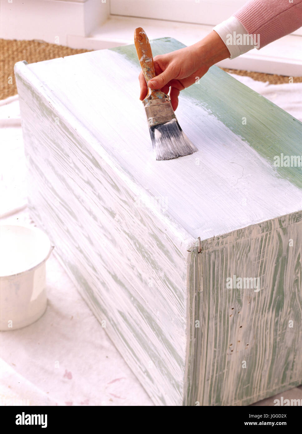 Chest Painting High Resolution Stock Photography and Images - Alamy