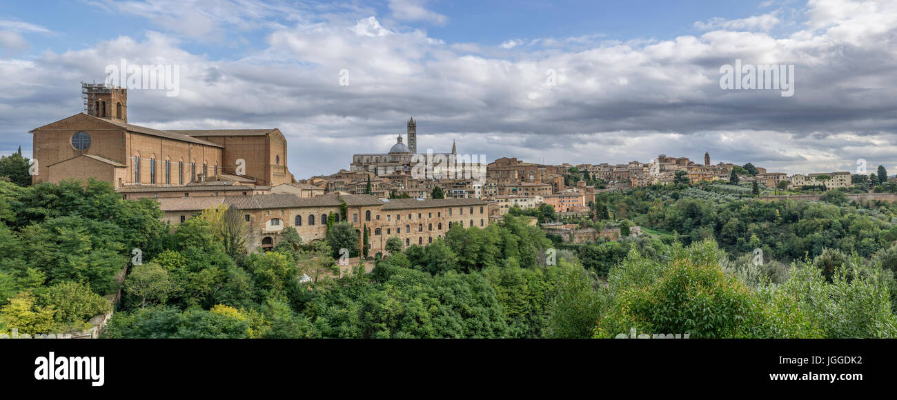 Siena old town hi-res stock photography and images - Alamy