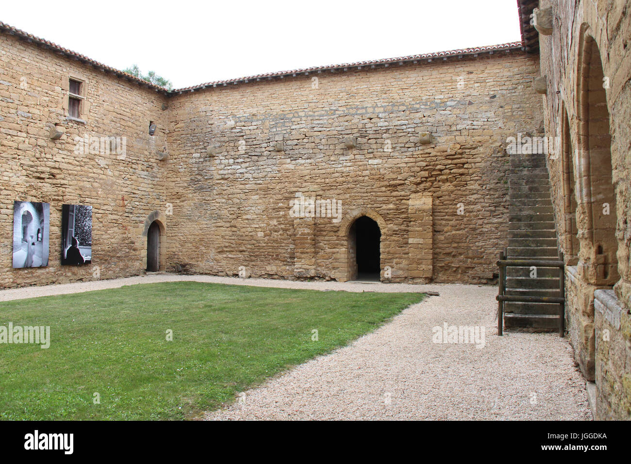 Facade of the priory of france hi-res stock photography and images - Alamy