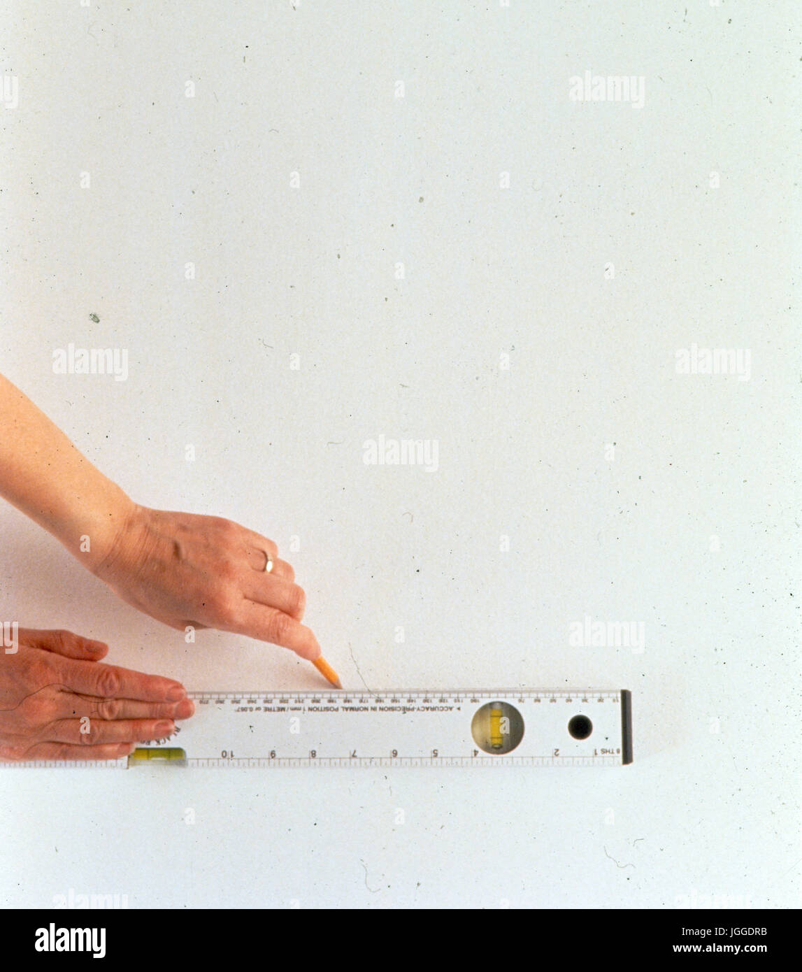 Spirit level measuring hi-res stock photography and images - Alamy