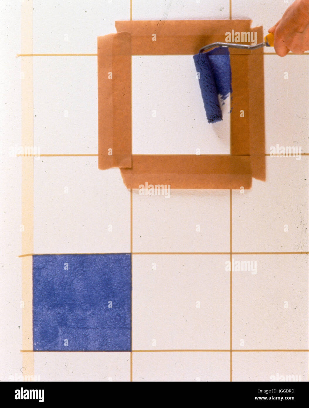 Step x step shots of craft and diy projects Stock Photo - Alamy