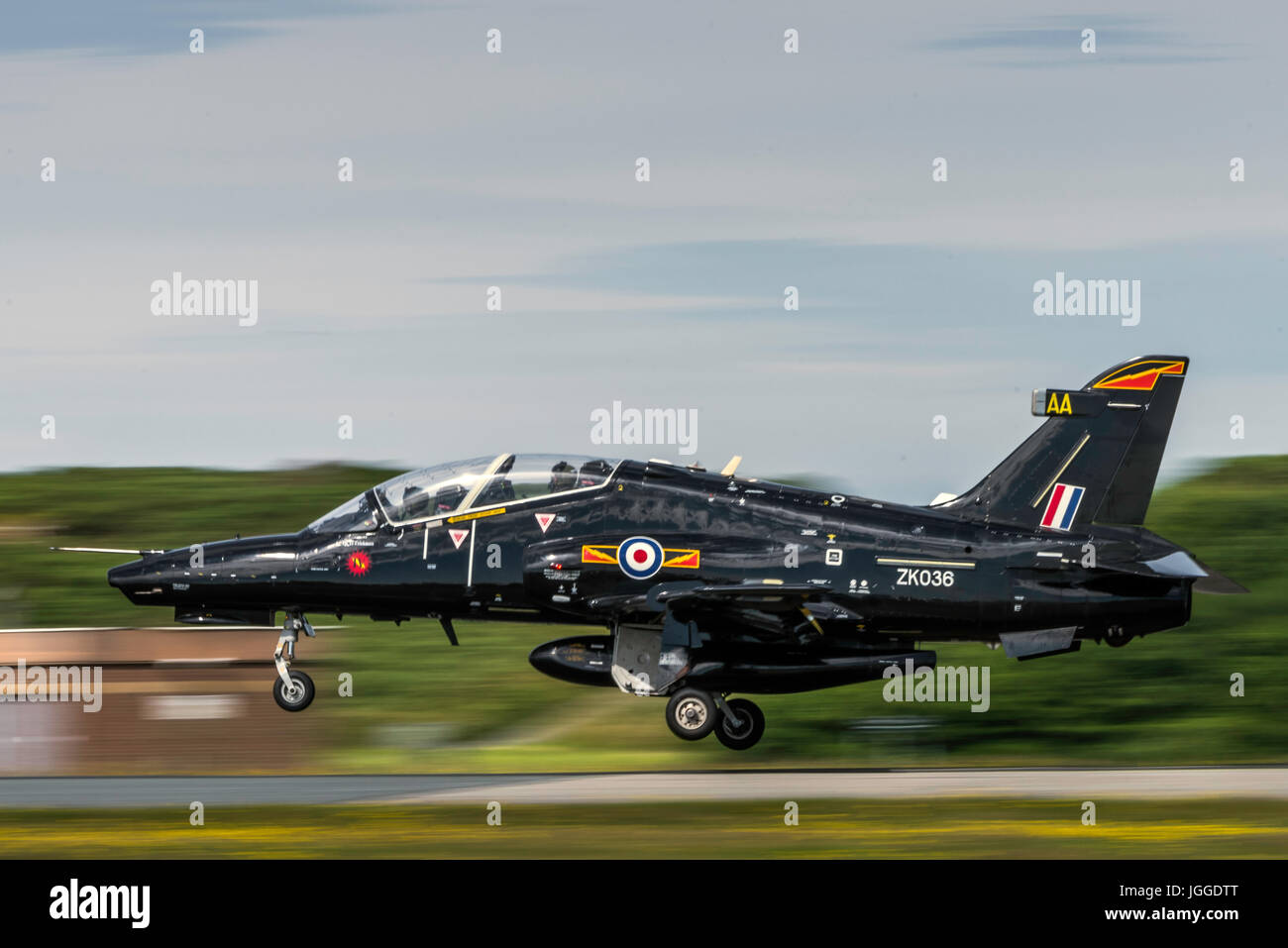 T2 Hawk at Raf Valley Stock Photo - Alamy