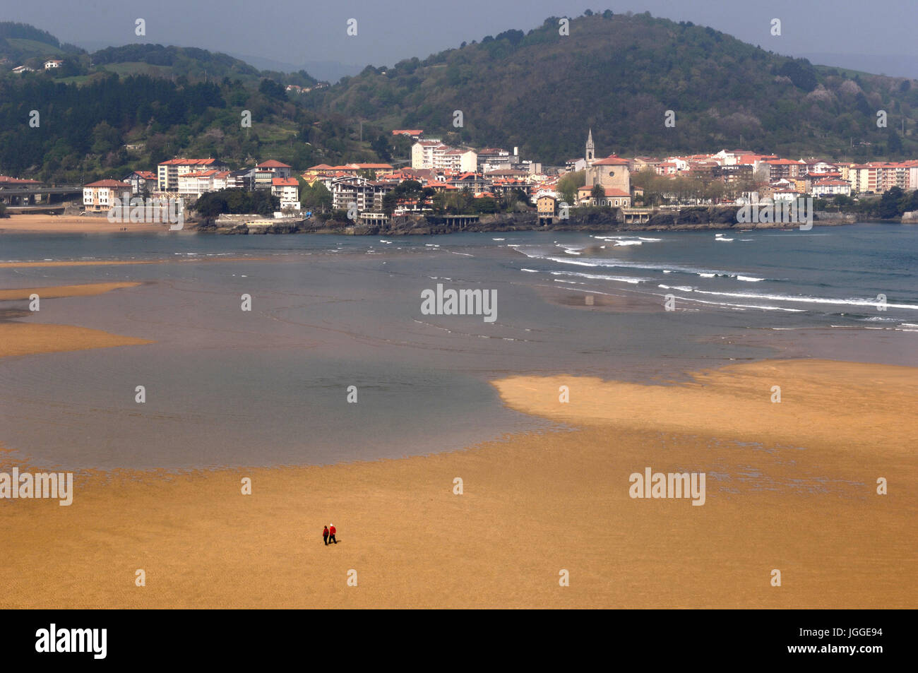 Mundaka Estuary,sea, Bizcaia, Basque Country, Spain Stock Photo - Alamy