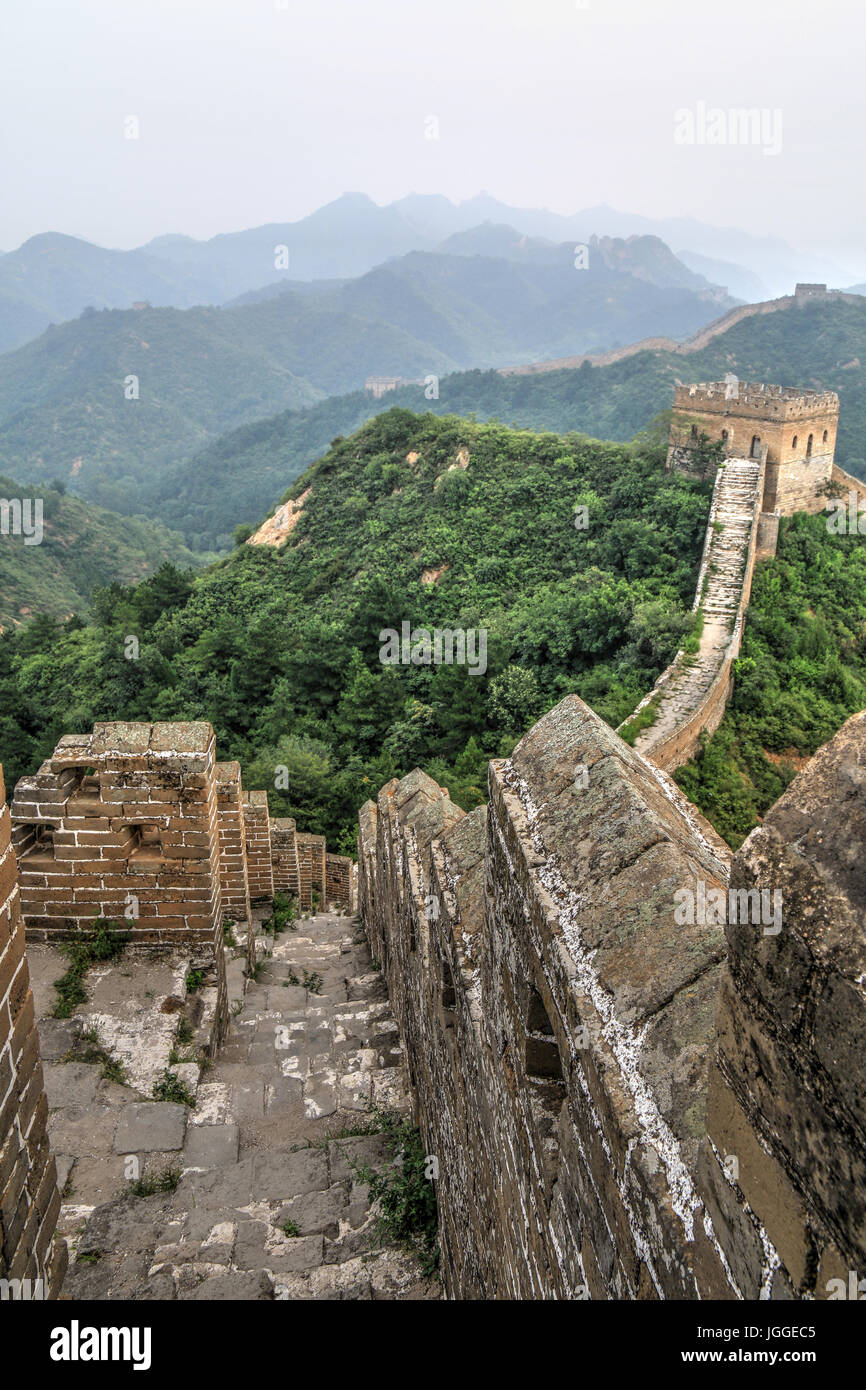 Great wall of china, Jinshanling Stock Photo - Alamy