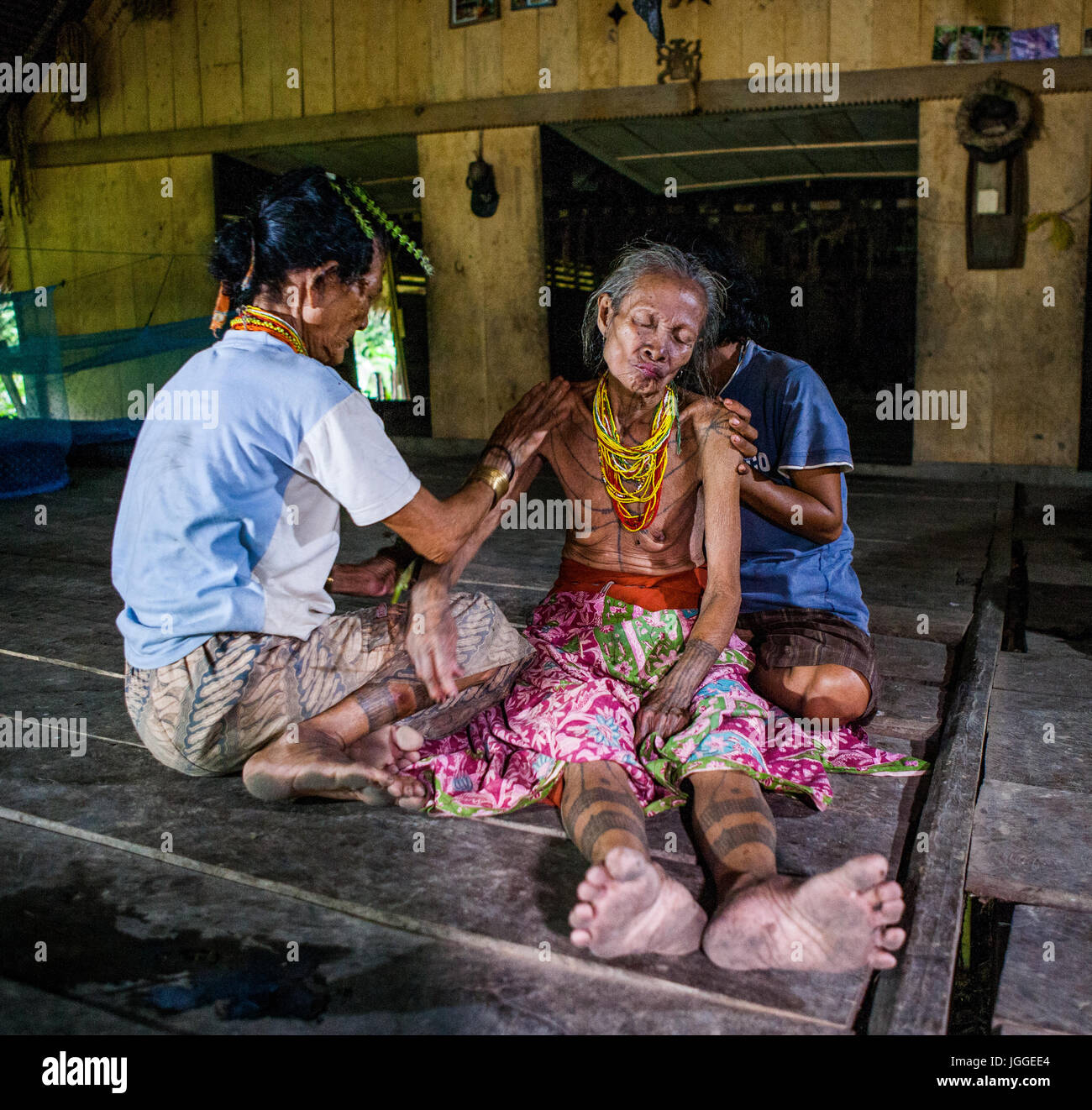 MENTAWAI PEOPLE, WEST SUMATRA, SIBERUT ISLAND, INDONESIA – 03 OKTOBER ...