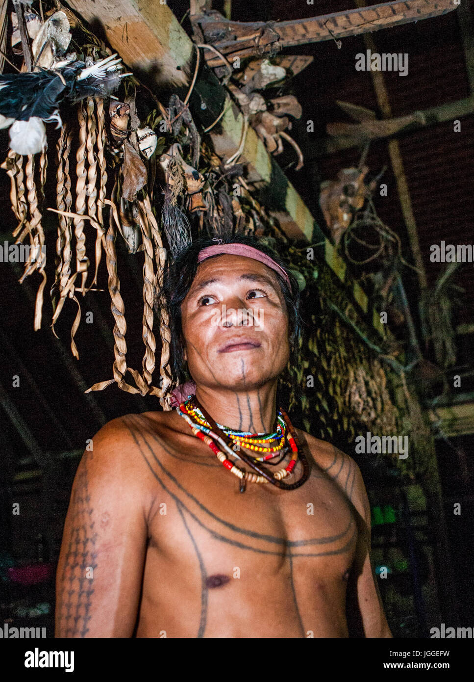 MENTAWAI PEOPLE, WEST SUMATRA, SIBERUT ISLAND, INDONESIA – 16 NOVEMBER ...