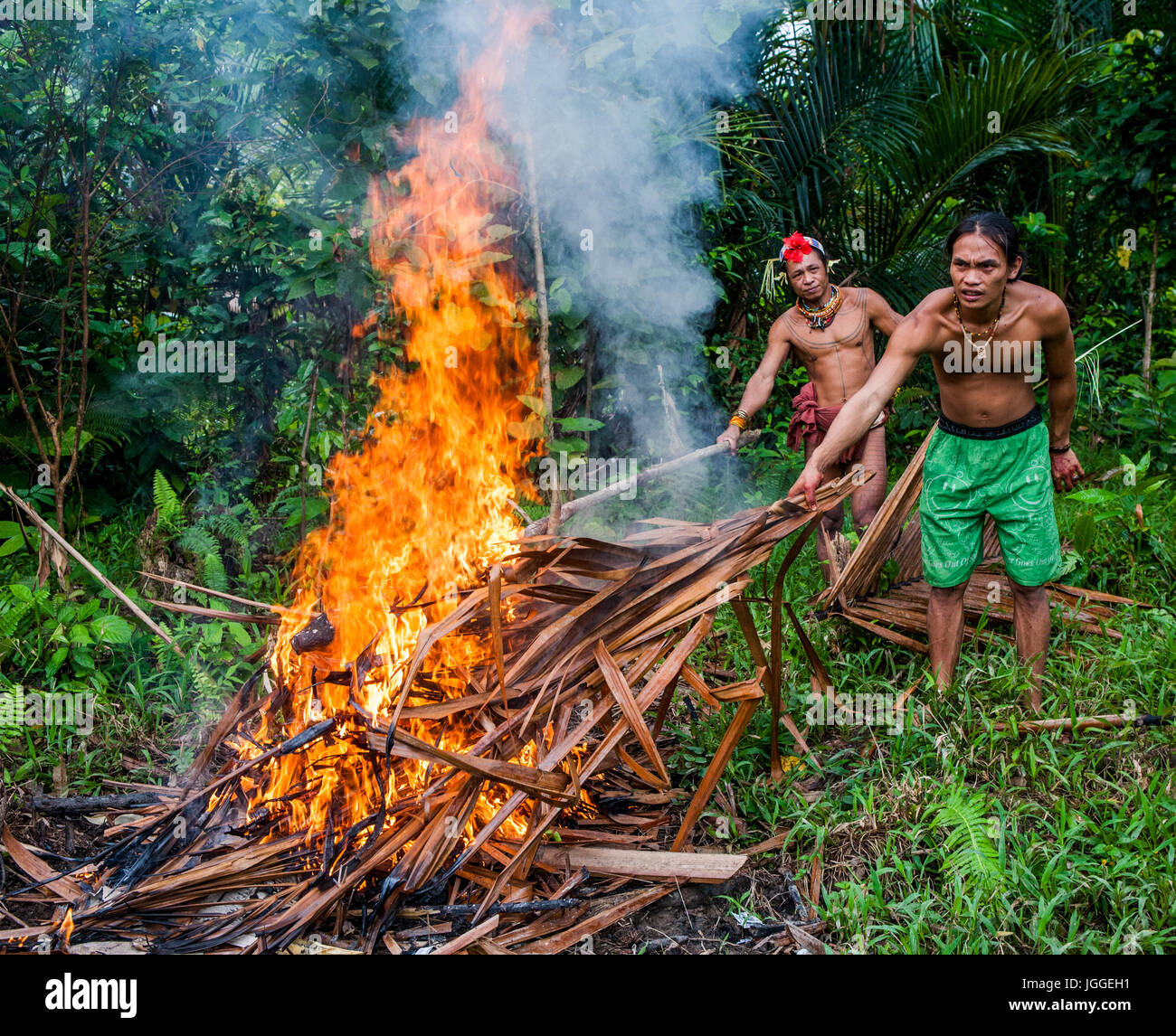 MENTAWAI PEOPLE, WEST SUMATRA, SIBERUT ISLAND, INDONESIA – 03 OKTOBER ...