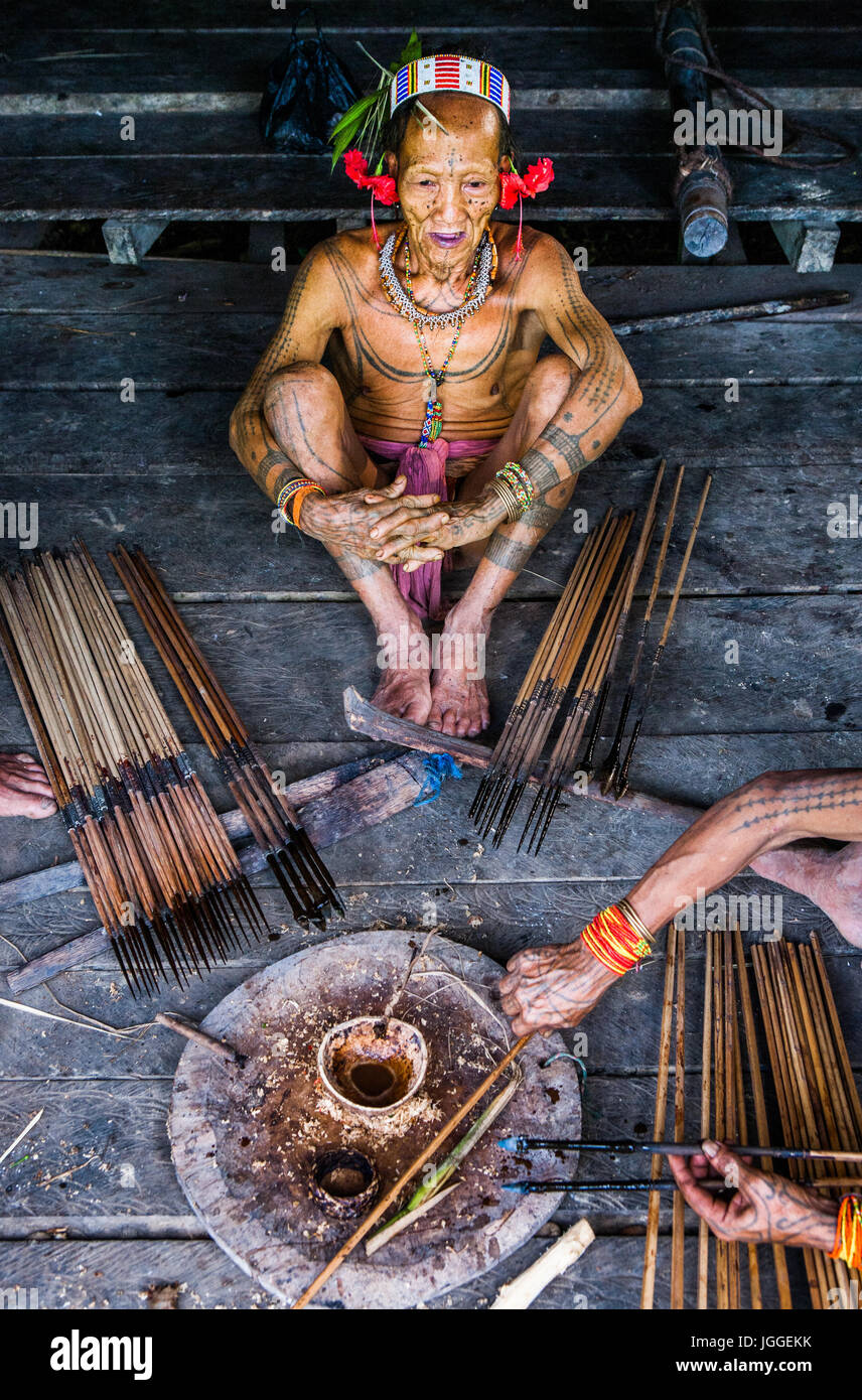 MENTAWAI PEOPLE, WEST SUMATRA, SIBERUT ISLAND, INDONESIA – 16 NOVEMBER ...