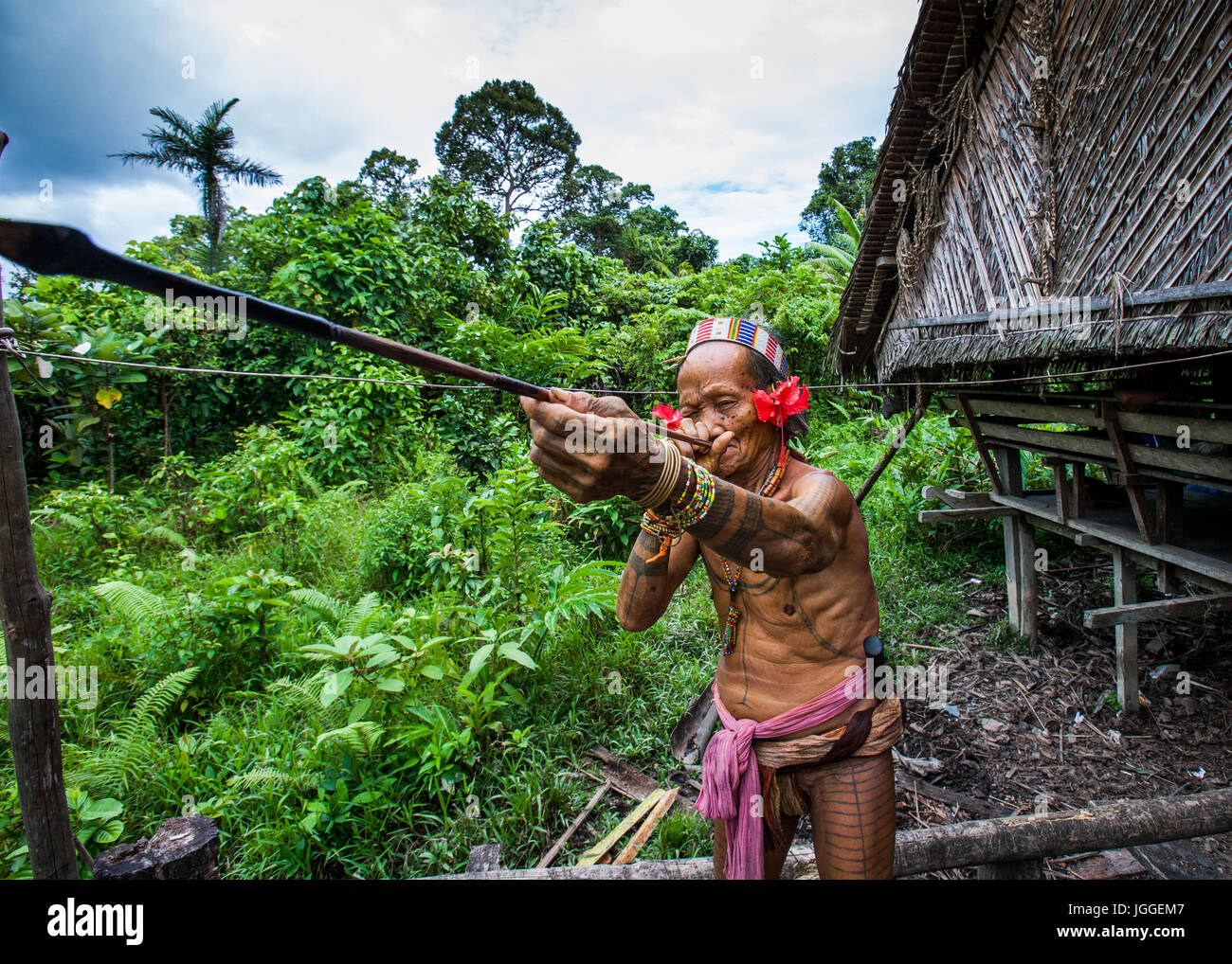 MENTAWAI PEOPLE, WEST SUMATRA, SIBERUT ISLAND, INDONESIA – 03 OKTOBER ...