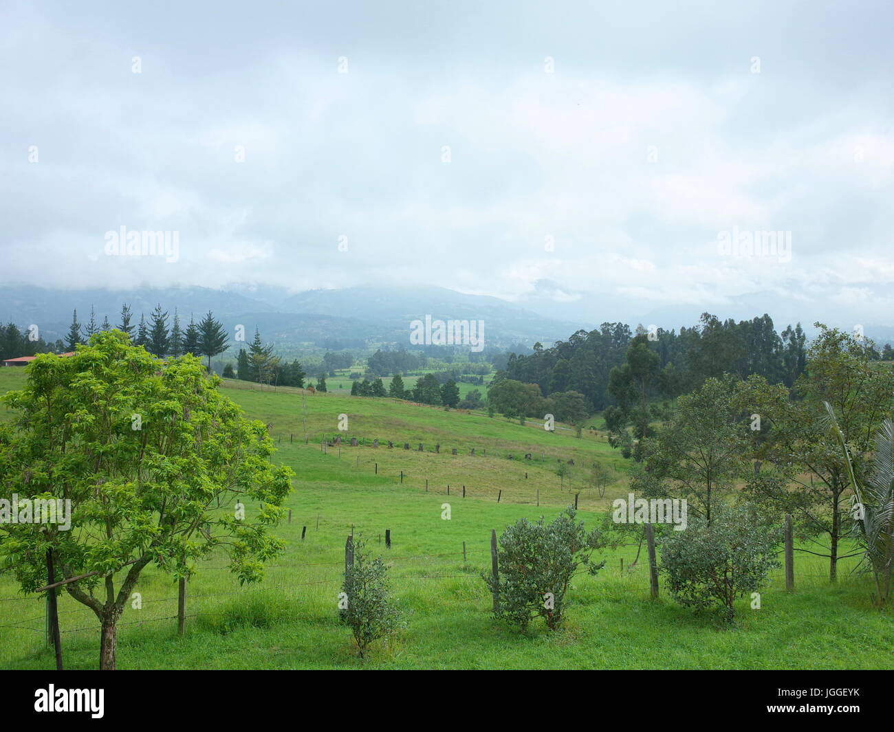 The countryside of Boyaca, Colombia Stock Photo - Alamy