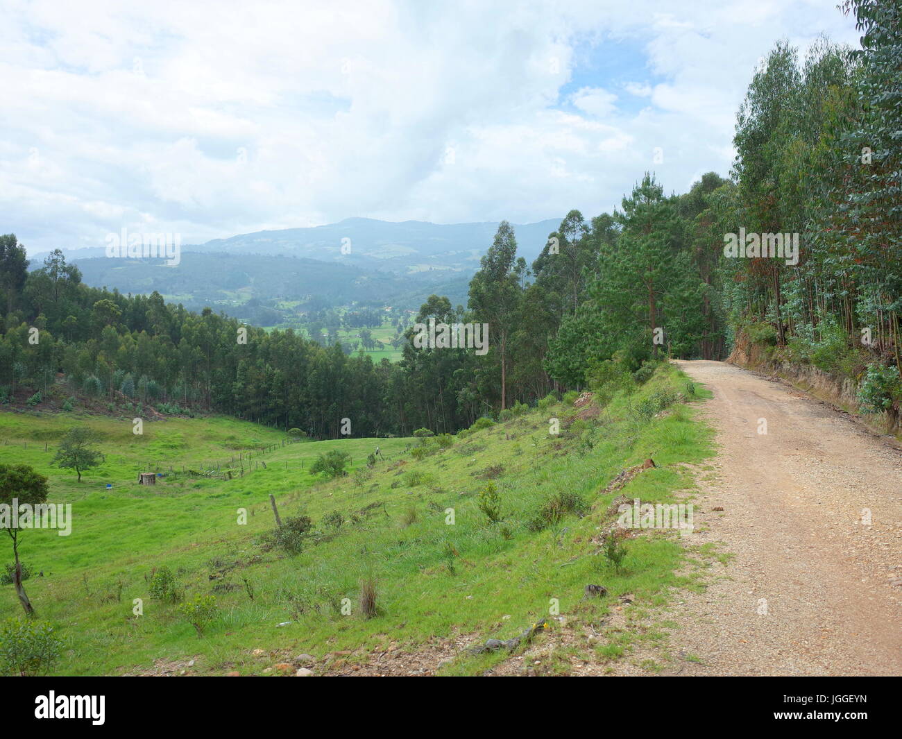 The countryside of Boyaca, Colombia Stock Photo - Alamy