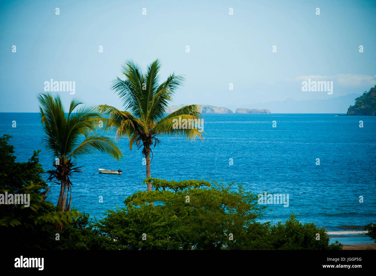 an image of the costa rican beach Stock Photo - Alamy