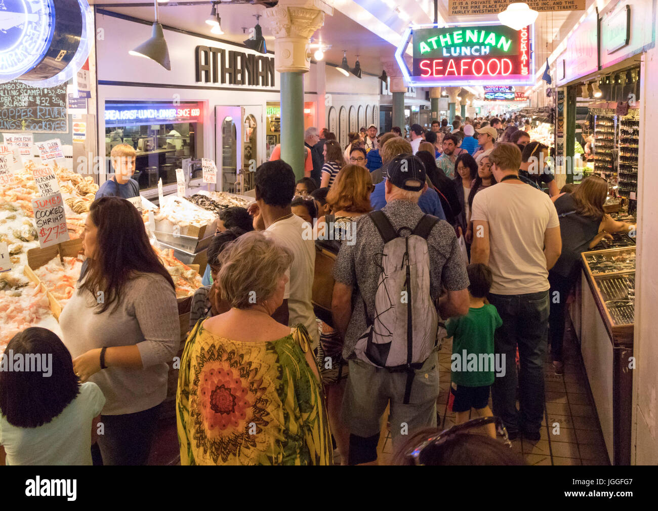 Pike Place market, Seattle, Washington State, USA Stock Photo - Alamy